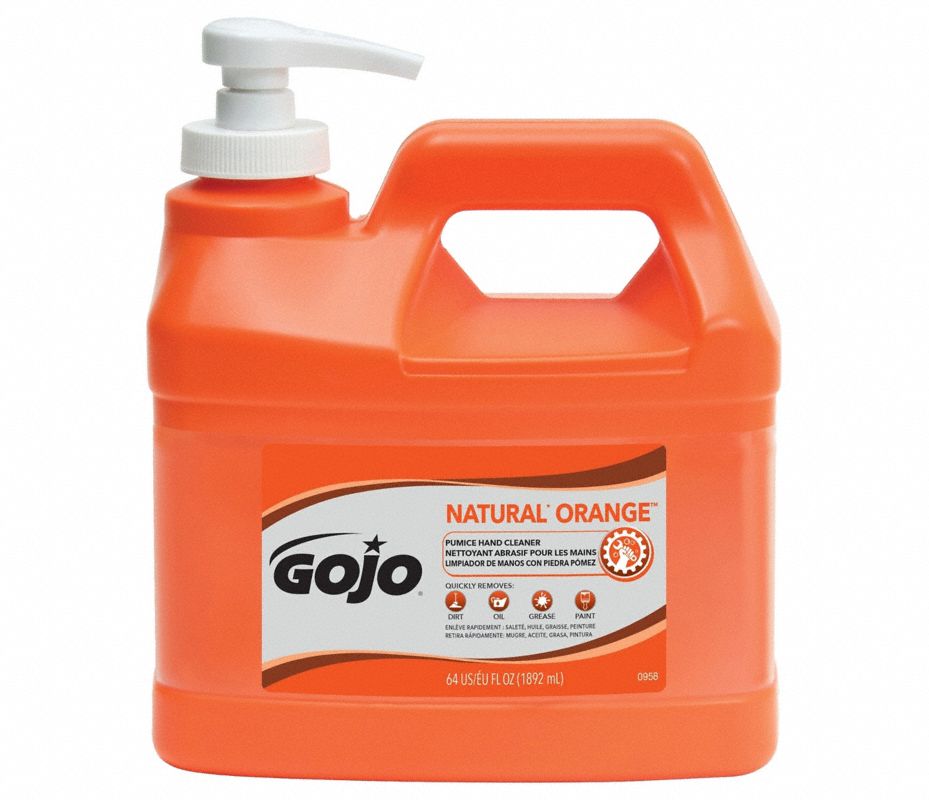 GOJO Líquido Limpiador de Manos, Cítricos, 0.5 gal. Botella con ...