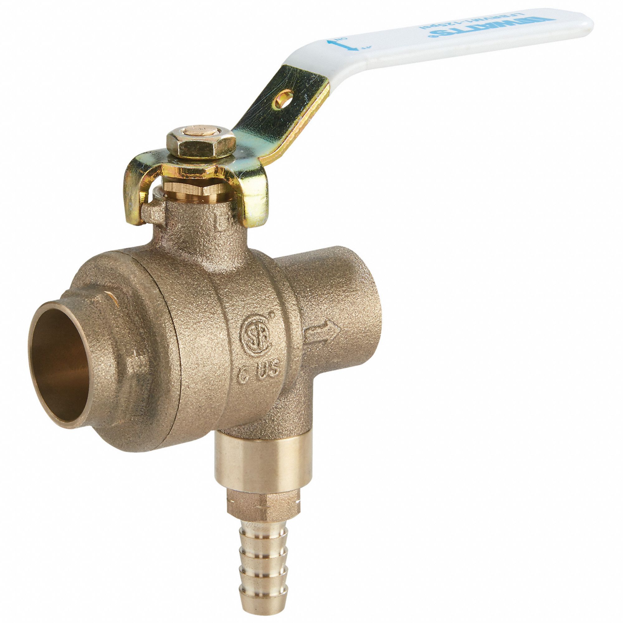 WATTS, Socket x Socket, 3/4 in x 3/4 in, Ball And Relief Valve - 794JT5 ...