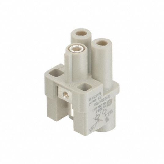 HARTING, Han® Q, Screw, Industrial Rectangular Connector Insert ...