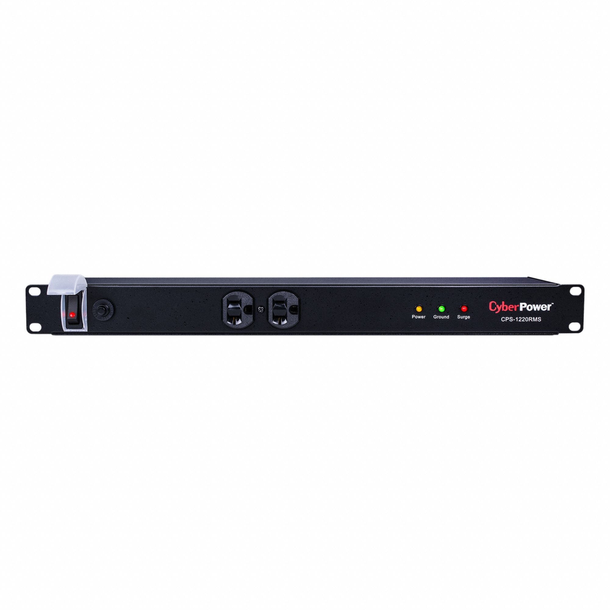 CYBER POWER, 2 Front/10 Rear, Surge Protection, Power Distribution Unit ...
