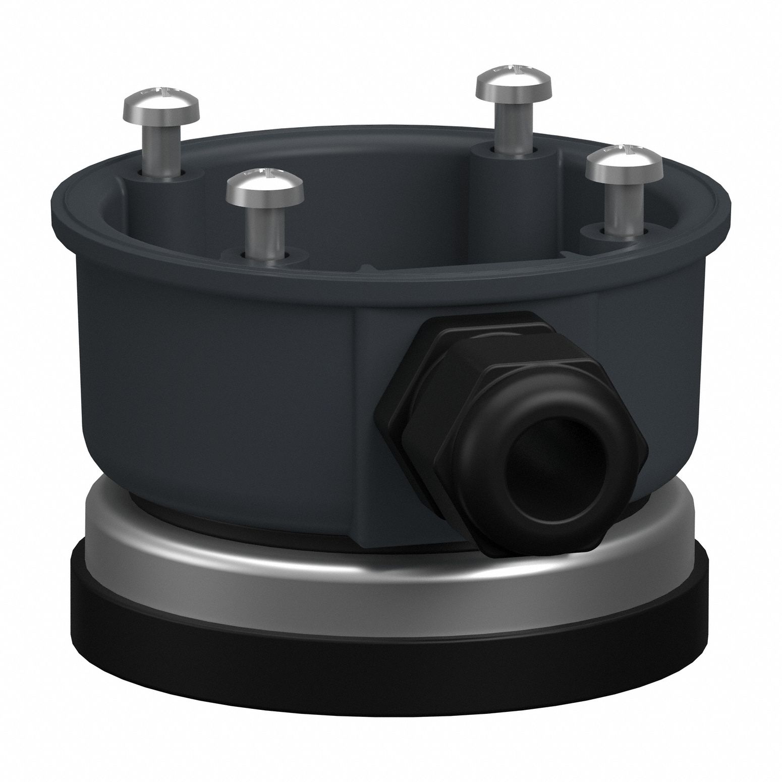 SCHNEIDER ELECTRIC, Tower Light Adapter, 2 5/8 in Overall Ht, Tower ...