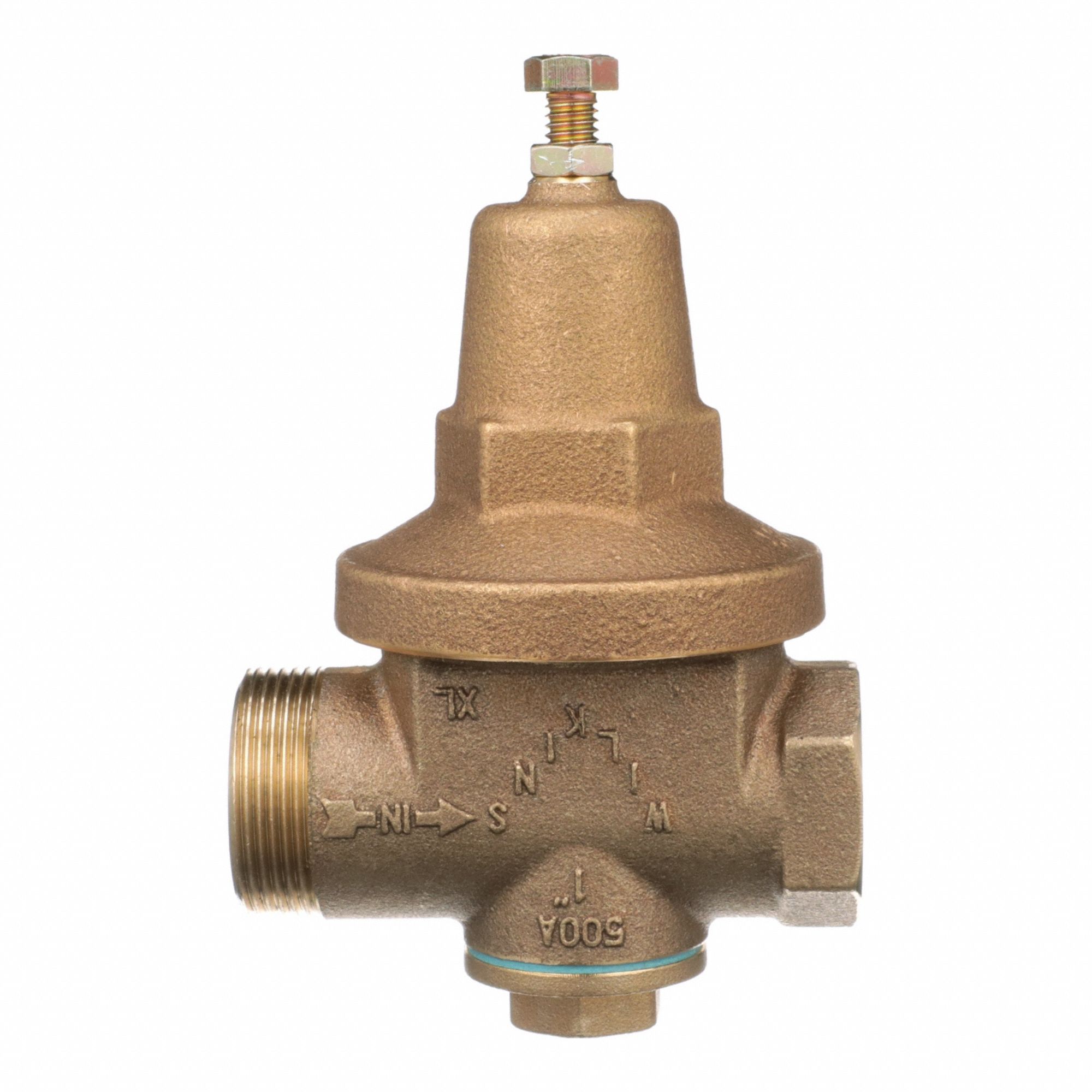 WILKINS, FNPT x FNPT, 1 in Pipe Size, Water Pressure Reducing Valve ...