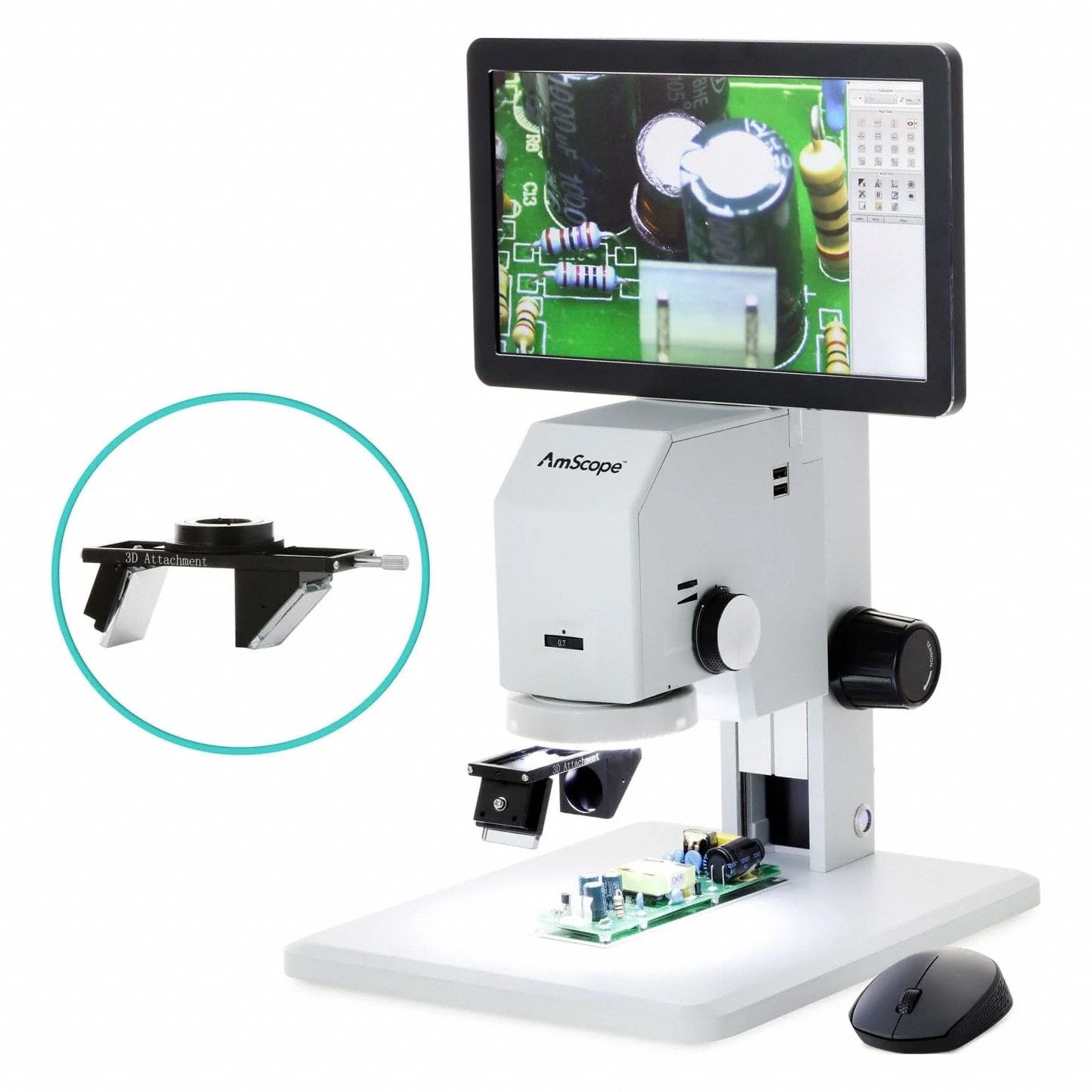 GLOBE SCIENTIFIC, Stereo, 0.7X to 4.5X, Microscope - 820Z03|A-DM745 ...