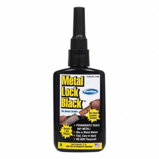 COMSTAR, Metal Lock Black, Metals, Instant Adhesive - 896EH9|10-900 ...