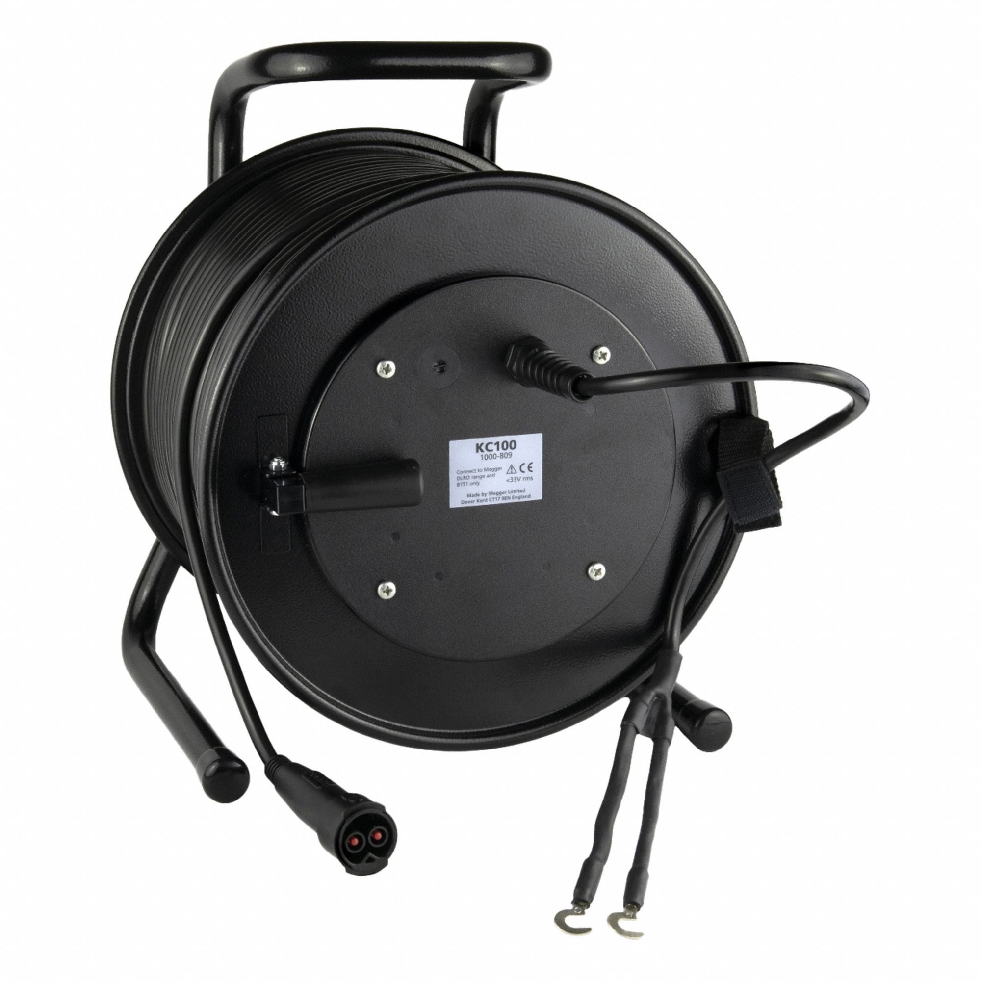 MEGGER, Test Lead Set, 328.1 ft Test Lead Lg, Test Lead Set - 830L70 ...