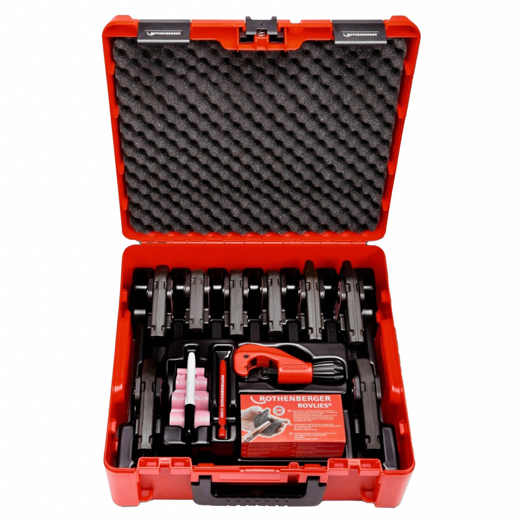 ROTHENBERGER, 1/4 in to 1 1/8 in Pipe, Copper, Press Jaw - 808CM1 ...