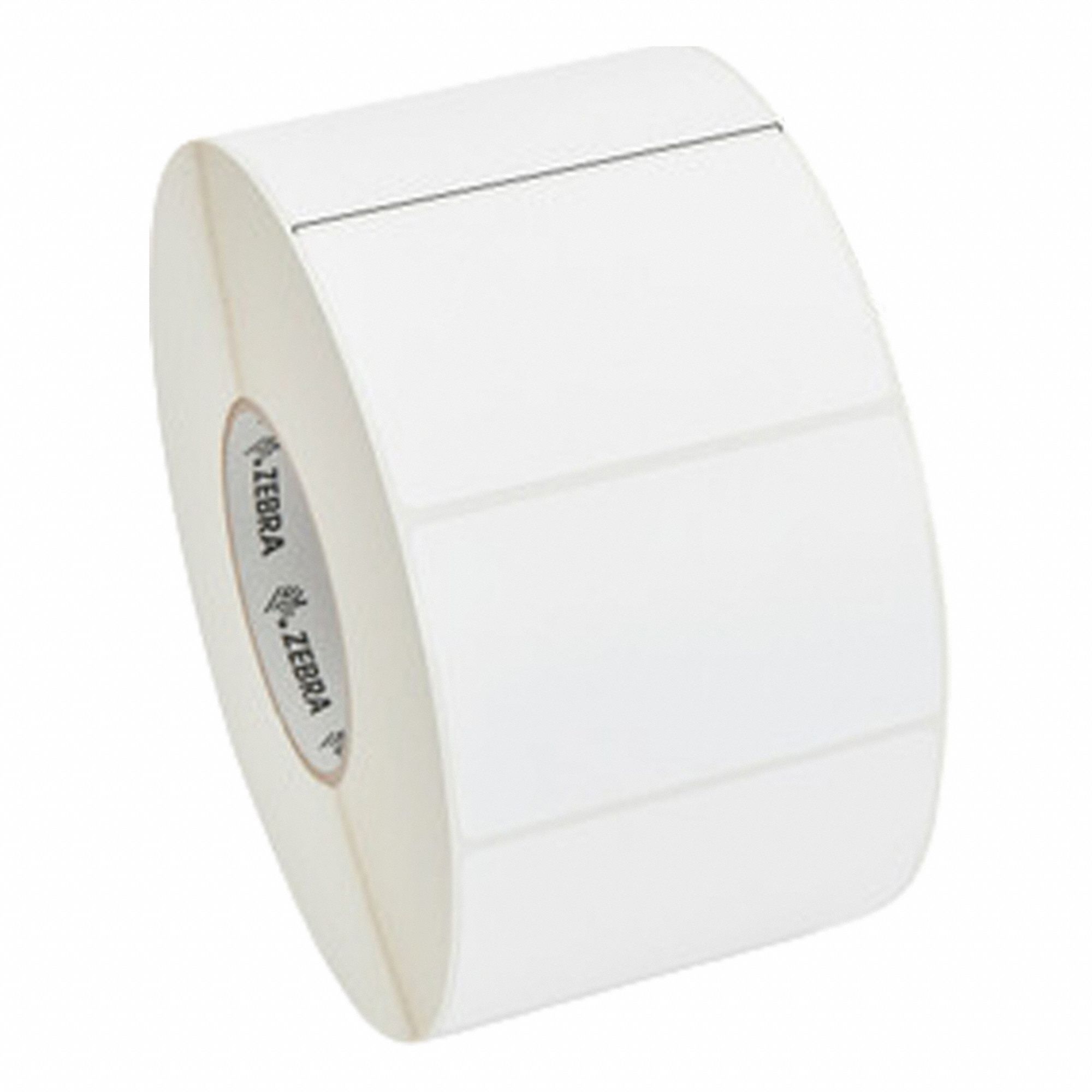 ZEBRA, 4 in Label Wd, 2 1/2 in Label Ht, Barcode Printer Labels ...