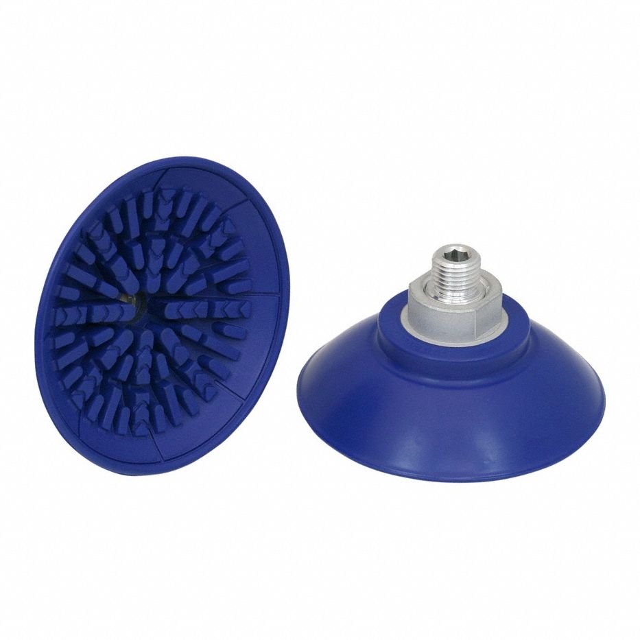 SCHMALZ, Flat, G1/4 in, Vacuum Pad Assembly - 814HA6|10.01.01.10623 ...