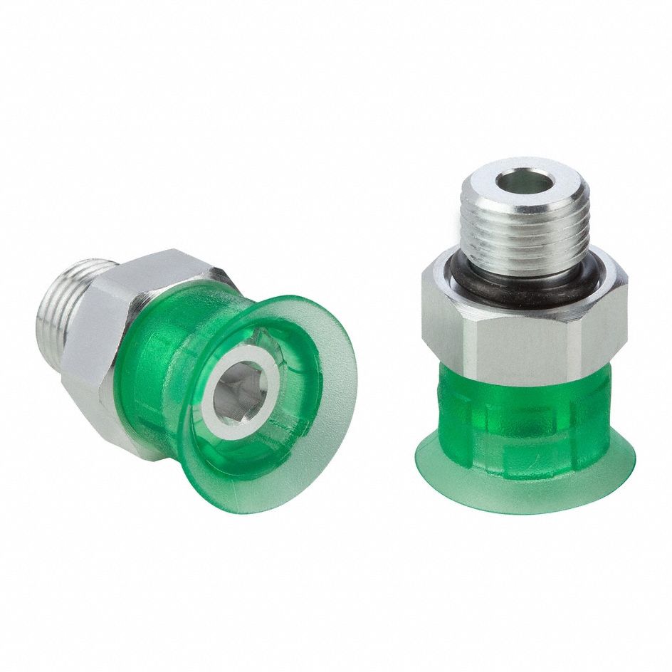 SCHMALZ, G1/8 in, 23.3 mm Pad Dia, Vacuum Pad Assembly - 814HK4|10.01 ...