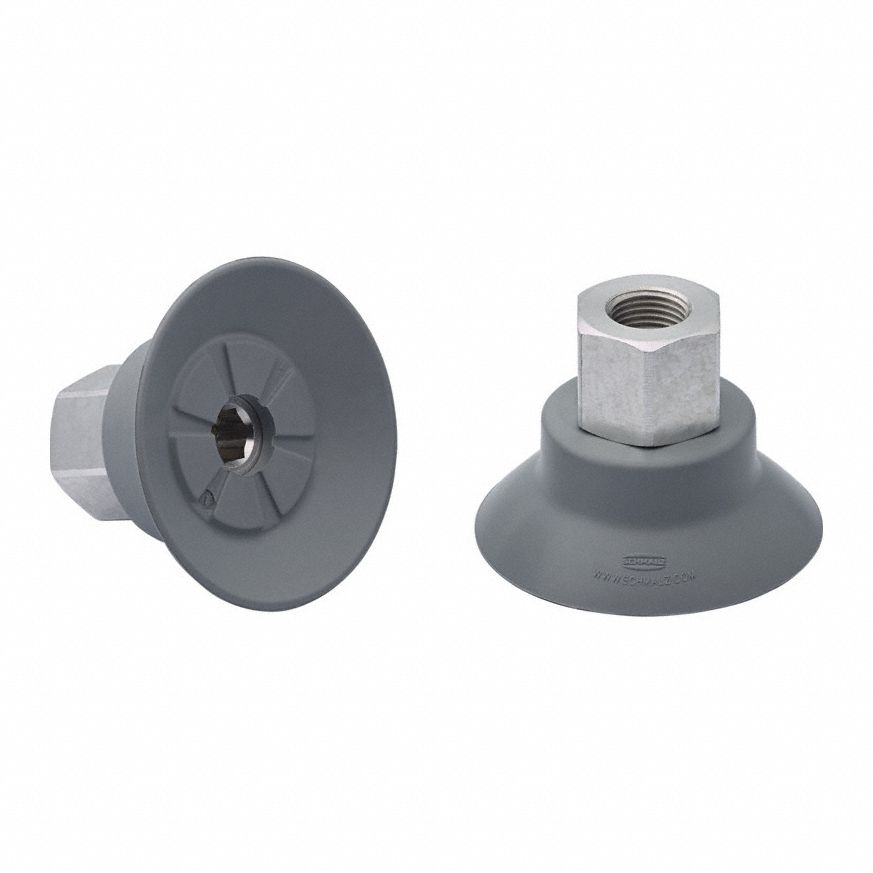 SCHMALZ, G1/8 in, 44 mm Pad Dia, Vacuum Pad Assembly - 814HW4|10.01.01 ...