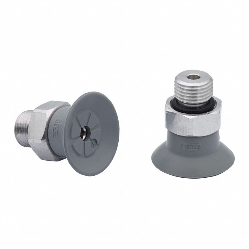 SCHMALZ, G1/8 in, 28.2 mm Pad Dia, Vacuum Pad Assembly - 814HT7|10.01 ...