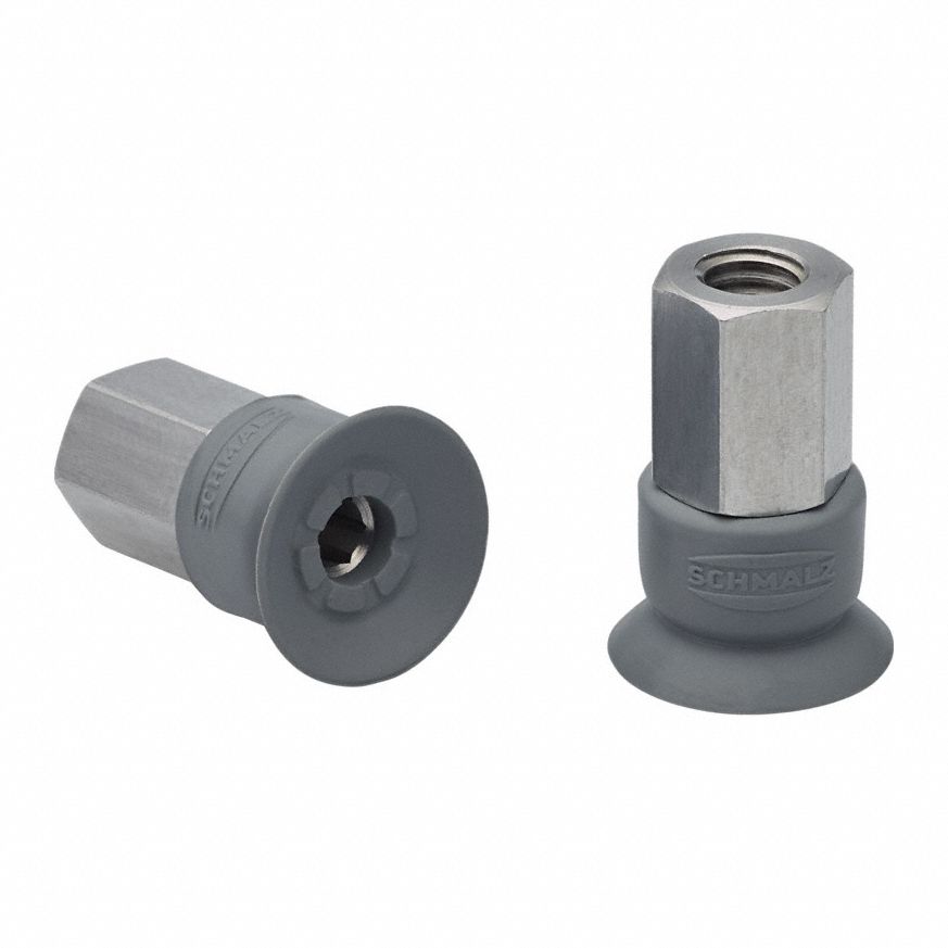 SCHMALZ, M5, 11.2 mm Pad Dia, Vacuum Pad Assembly - 814HL7|10.01.01 ...