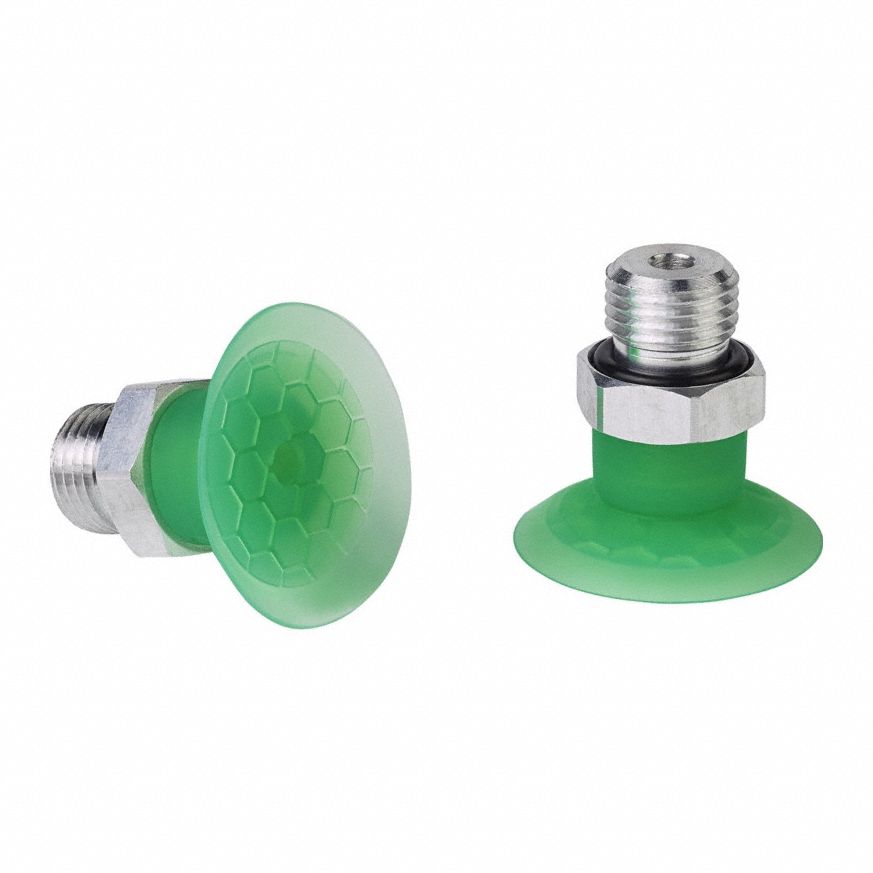 SCHMALZ, Flat, G1/4 in Vacuum Port, Vacuum Pad Assembly - 814HG6|10.01 ...