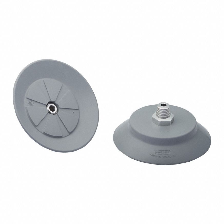 SCHMALZ, 1/4 in NPT, 108 mm Pad Dia, Vacuum Pad Assembly - 814HL0|10.01 ...