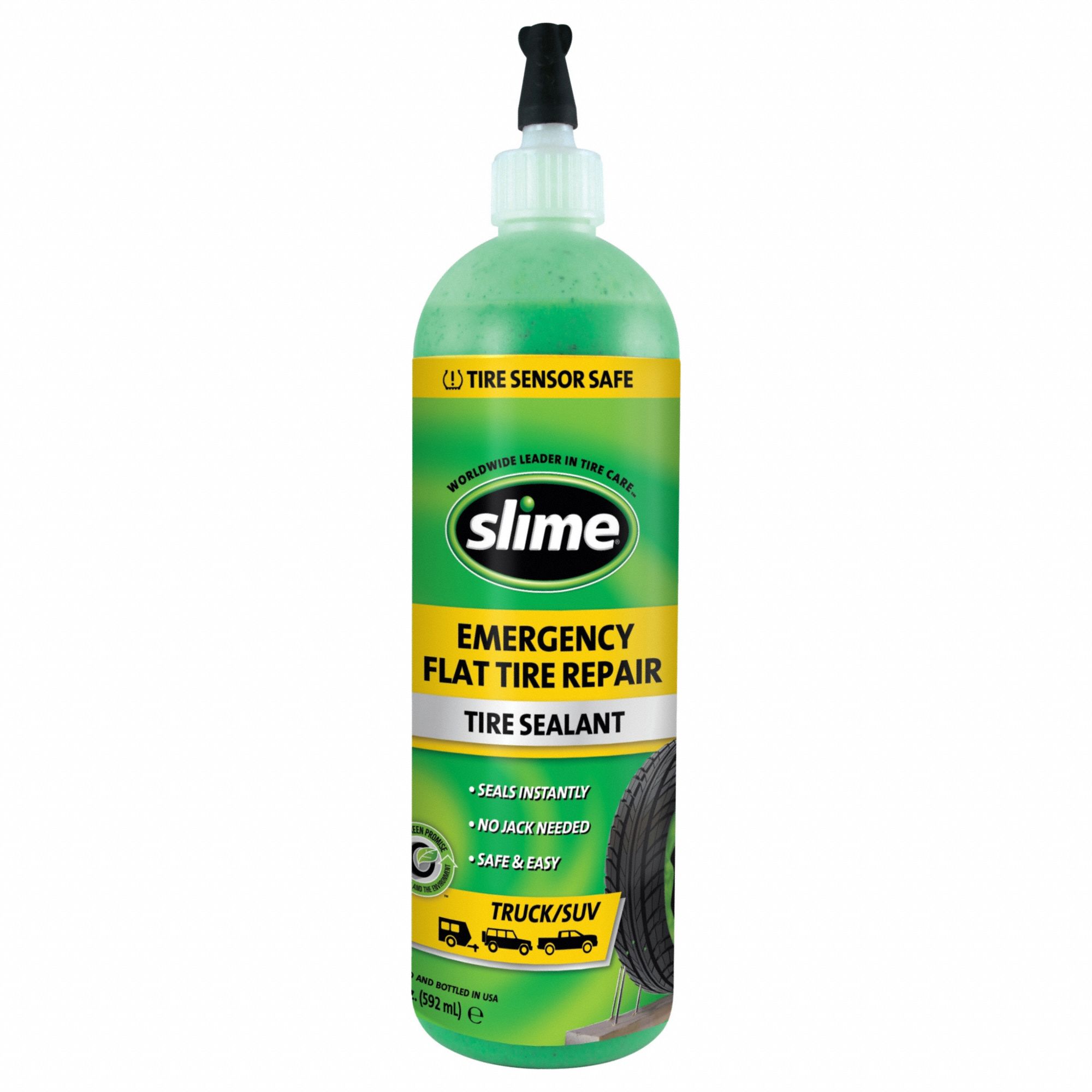 SLIME, Tire Repair Sealant, Liquid, Tire Sealant - 1MRE1|10012 - Grainger