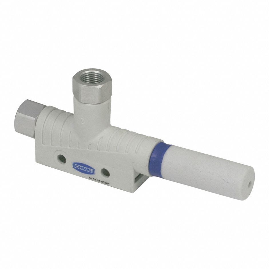 SCHMALZ, 1.33 cfm, 1/8 in G Female, Basic Ejector - 814J15|10.02.01 ...
