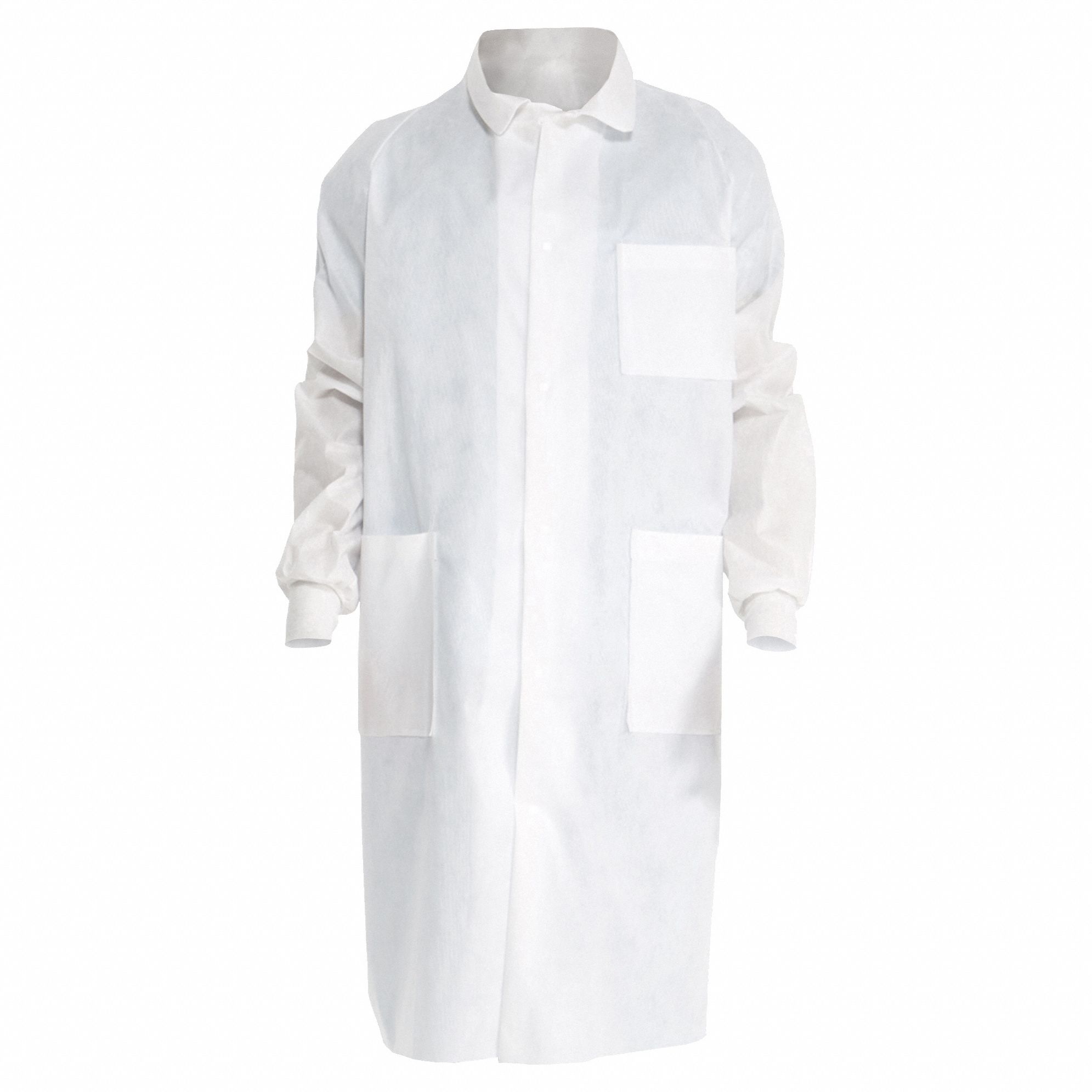 KIMTECH, SMS, Notched Lapel Collar, Lab Coat - 803Z38|10040 - Grainger