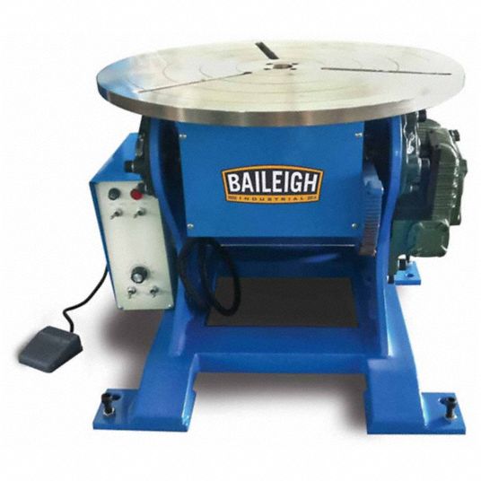 BAILEIGH INDUSTRIAL, 13 in Turntable Dia, 770 lb Vertical Load Capacity ...