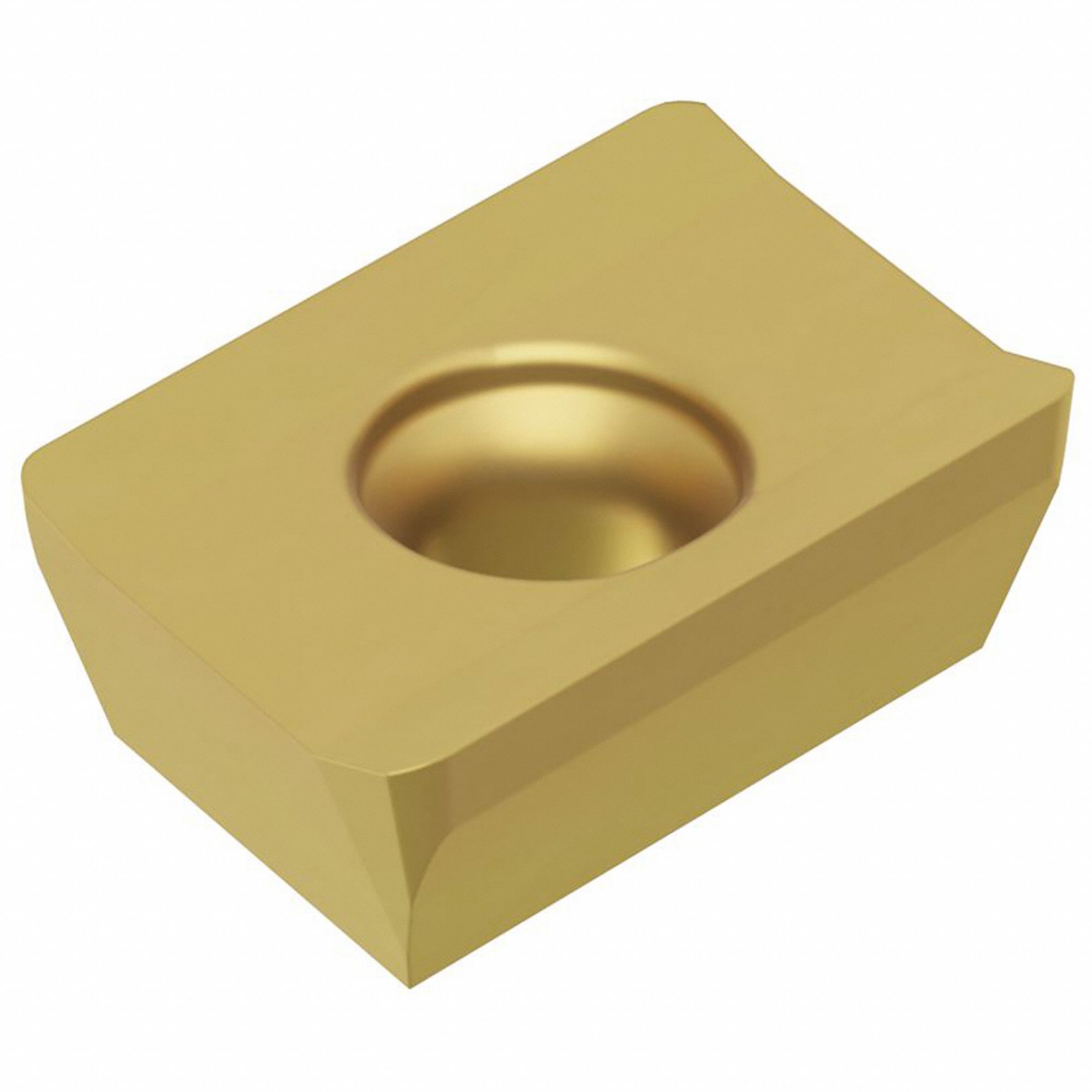 WIDIA, 0.031 in Corner Radius, 0.125 in Thick, Parallelogram Milling ...