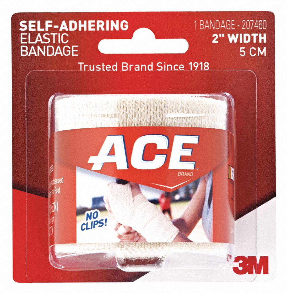 ACE, 72, PK, Bandage,Self-Adhering,Elastic,2",PK72 - 100N69|207460 ...