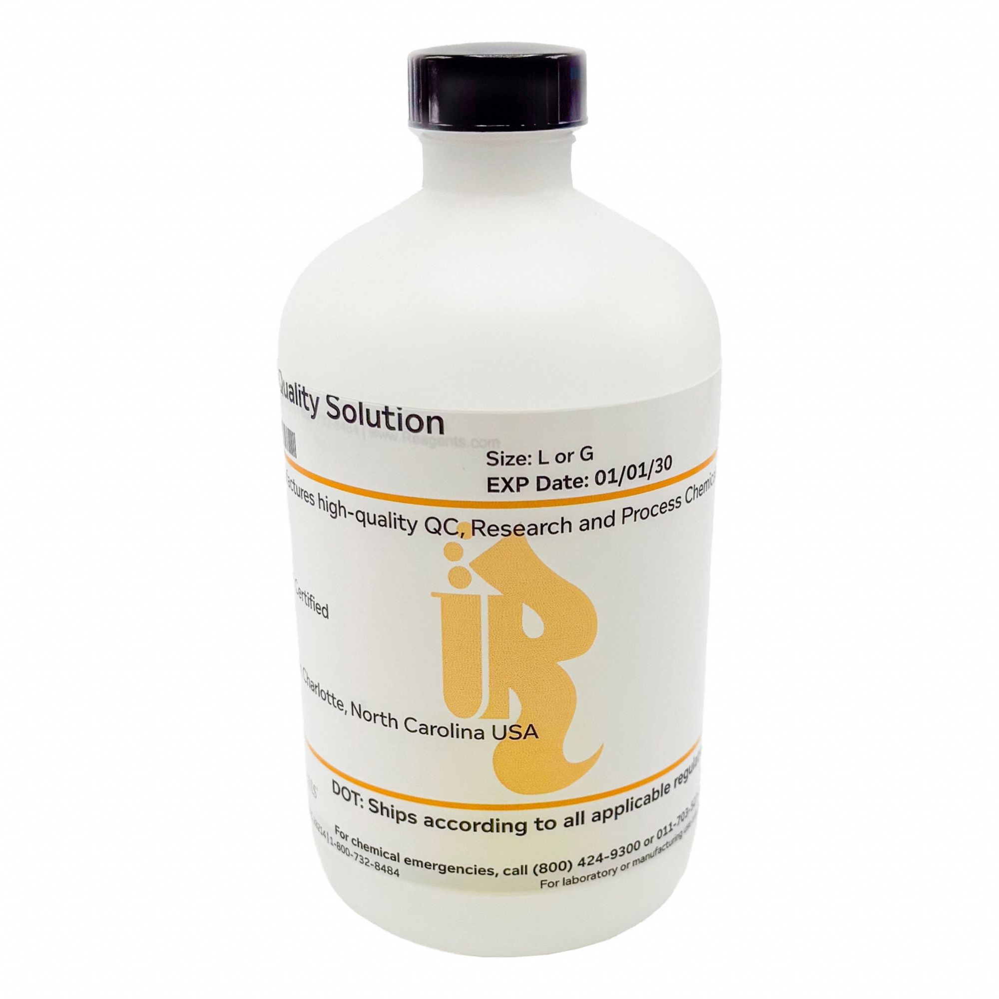 Reagent, 100 mL, Buffer - pH 7.00 - Color Coded Yellow - NIST Traceable ...