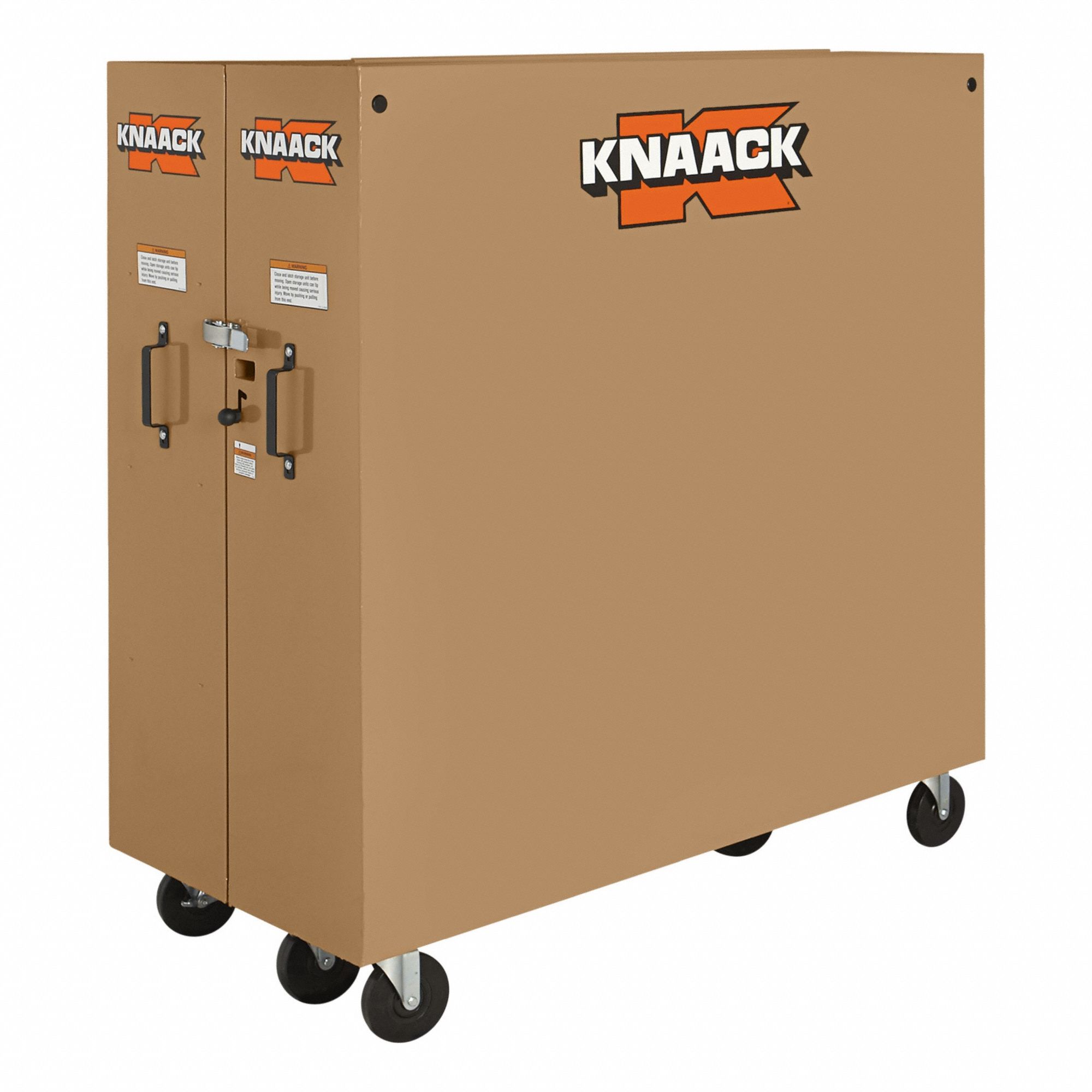 KNAACK, 60 in W x 30 in D x 65 in H, 60.9 cu ft, Jobsite Cabinet ...