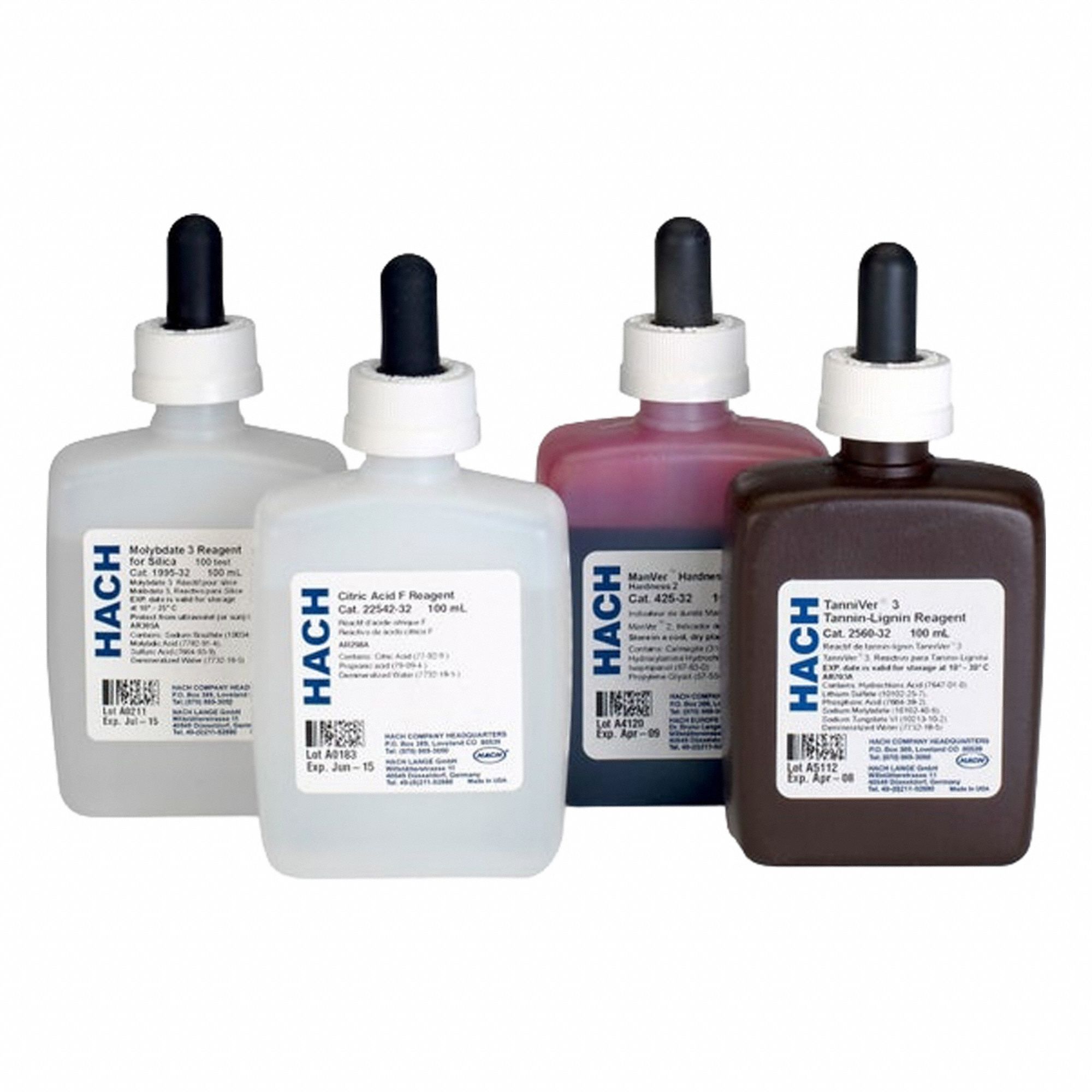 HACH, Reagent, 100 mL Volume, Molybdenum 2 Reagent Solution - 897YG1 ...