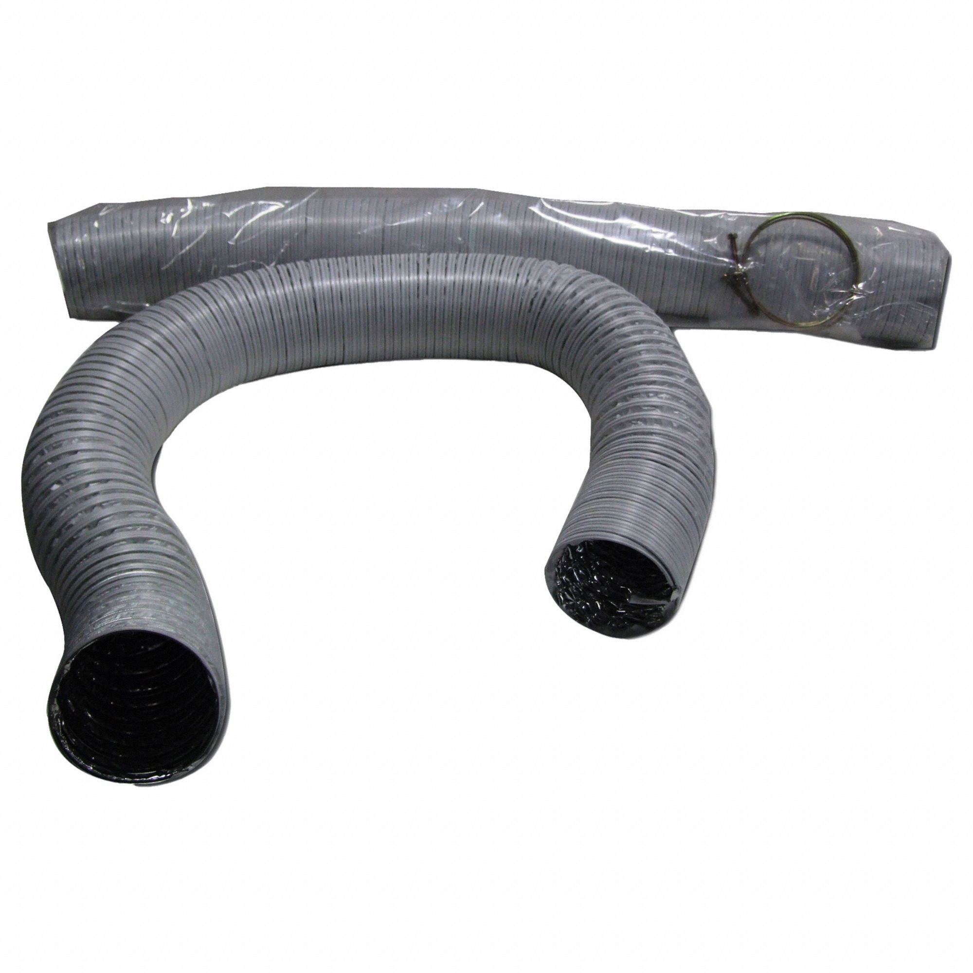 BAILEIGH INDUSTRIAL, 4 in Dia x 8 3/16 ft L, Heat Resistant Dust ...