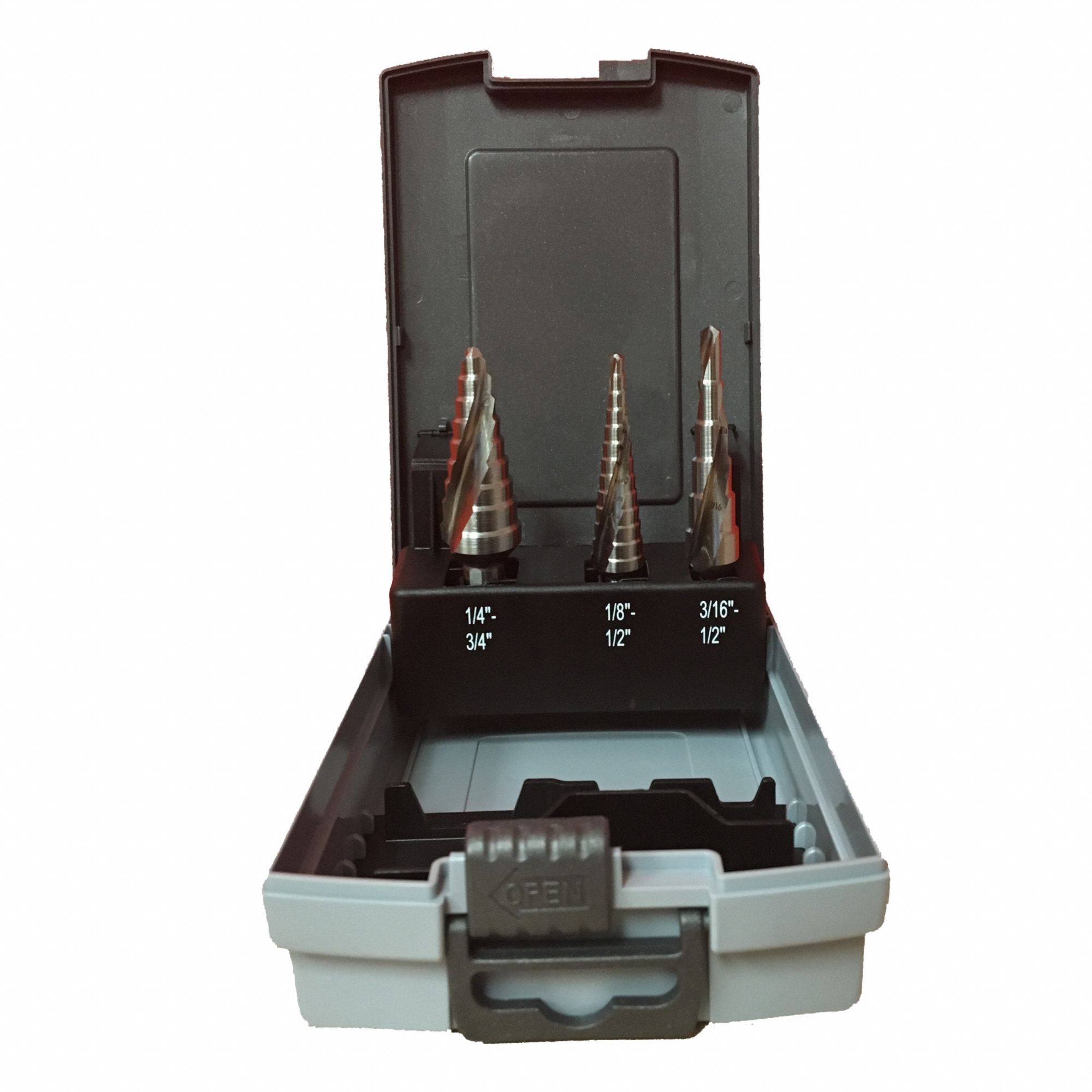 RUKO TOOLS, HSS, Step Drill Bit Set - 828XJ4|101026USRO - Grainger