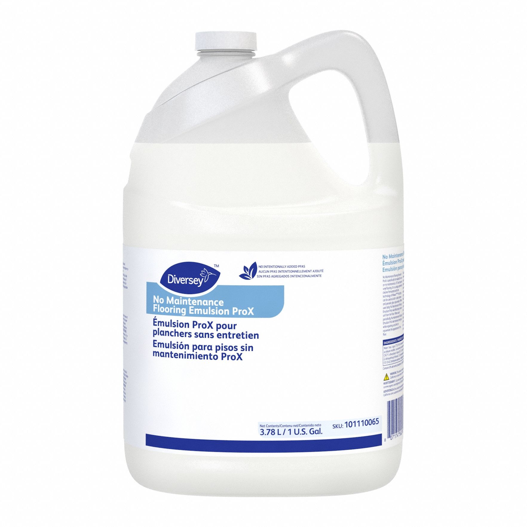 DIVERSEY, Jug, 1 gal Container Size, Floor Cleaner - 875X09|101110065 ...