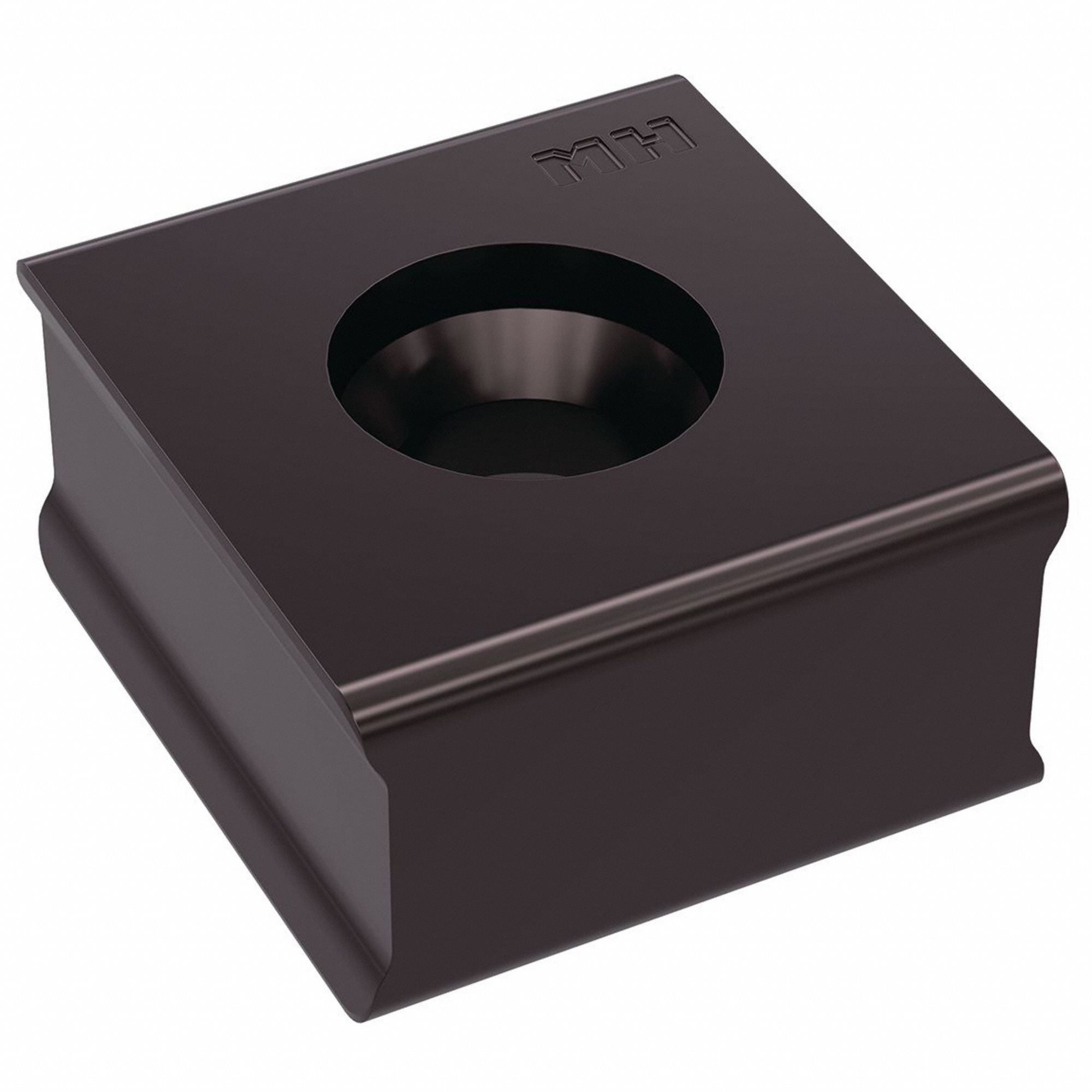 WIDIA, 0.047 in Corner Radius, 0.3937 in Thick, Rectangle Milling ...