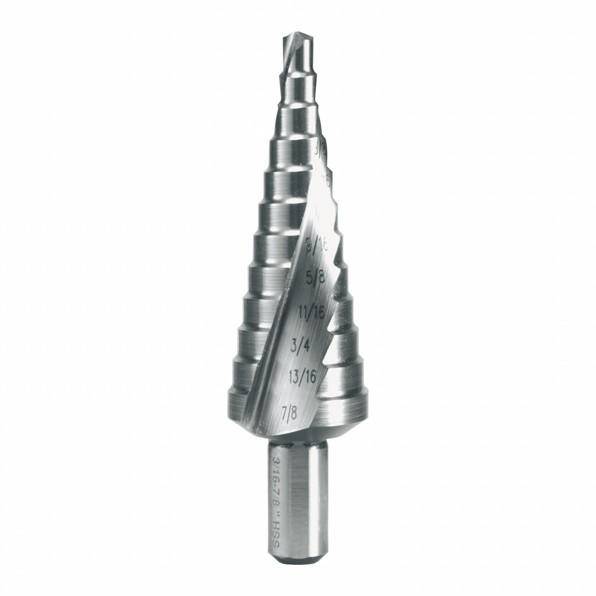 RUKO TOOLS, 3/16" to 7/8", Cobalt, Step Drill Bit - 828XK1|101704E ...