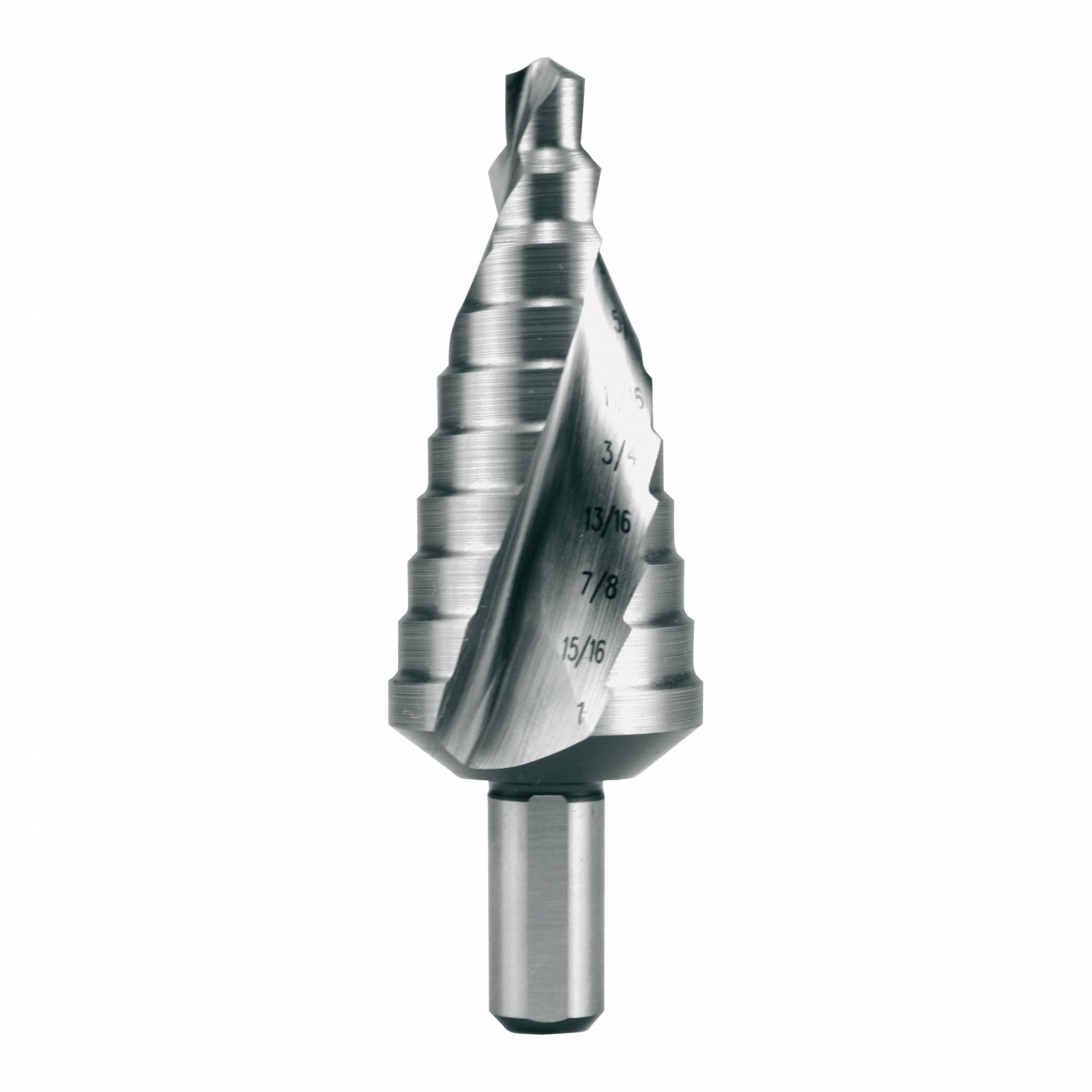 RUKO TOOLS, 5/16" to 1", HSS, Step Drill Bit - 828XH8|101705 - Grainger