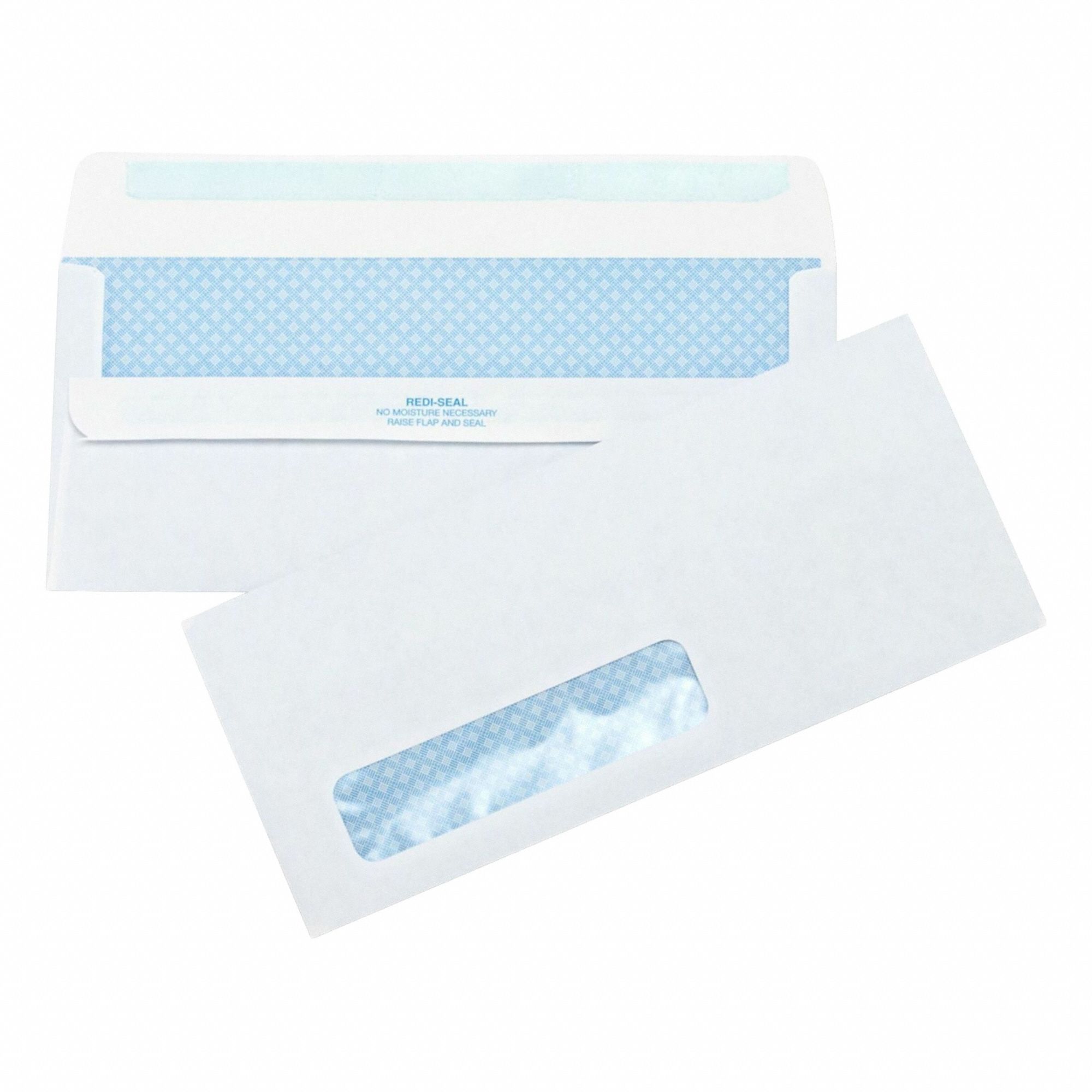 BUSINESS SOURCE, 1 Windows, Bottom Left, Window Envelope - 403VD9 ...