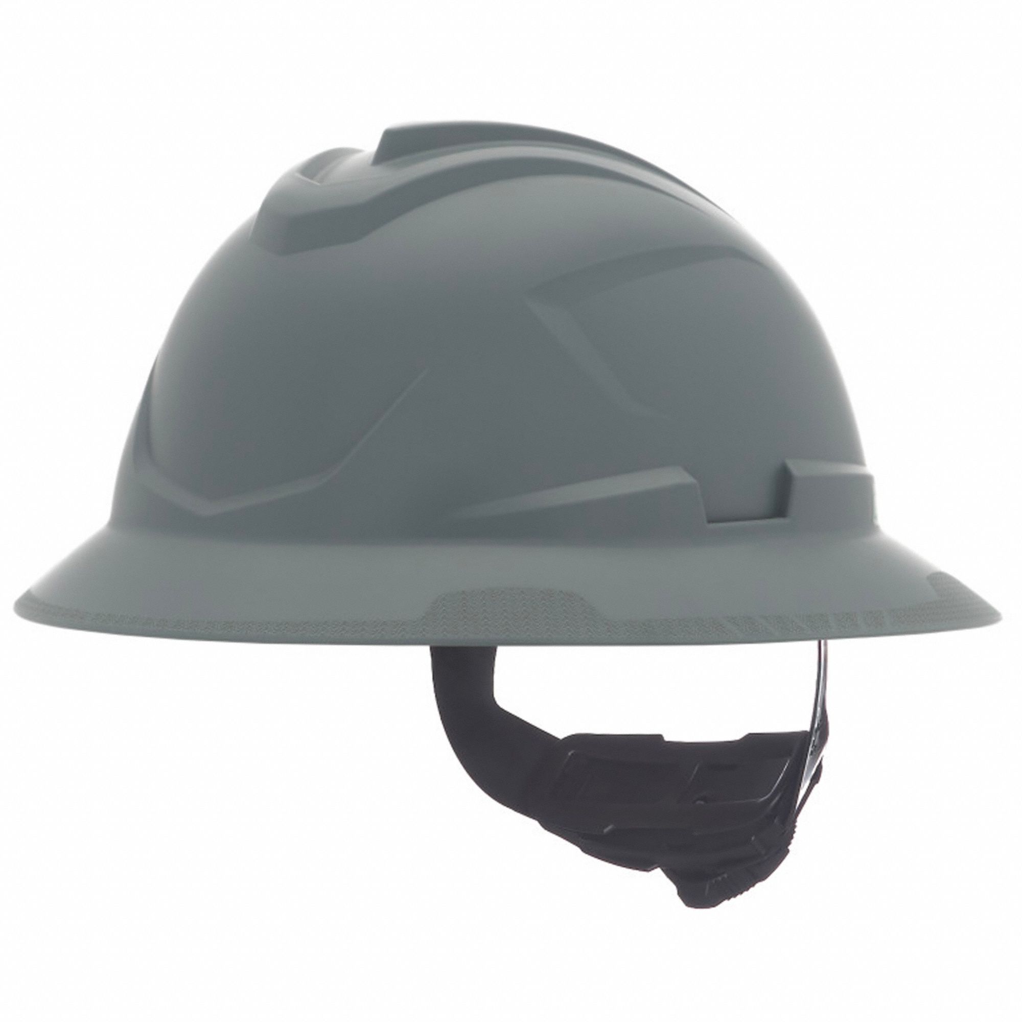 V-GARD, Gray, No Graphics, Full Brim Cooling Helmet - 794C48|10215845 ...