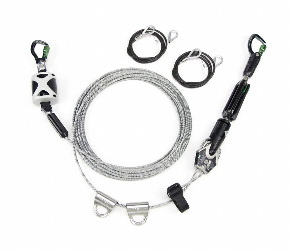 MSA Cuerda de Salvamento Horizontal, Capacidad de Carga 310 lb ...