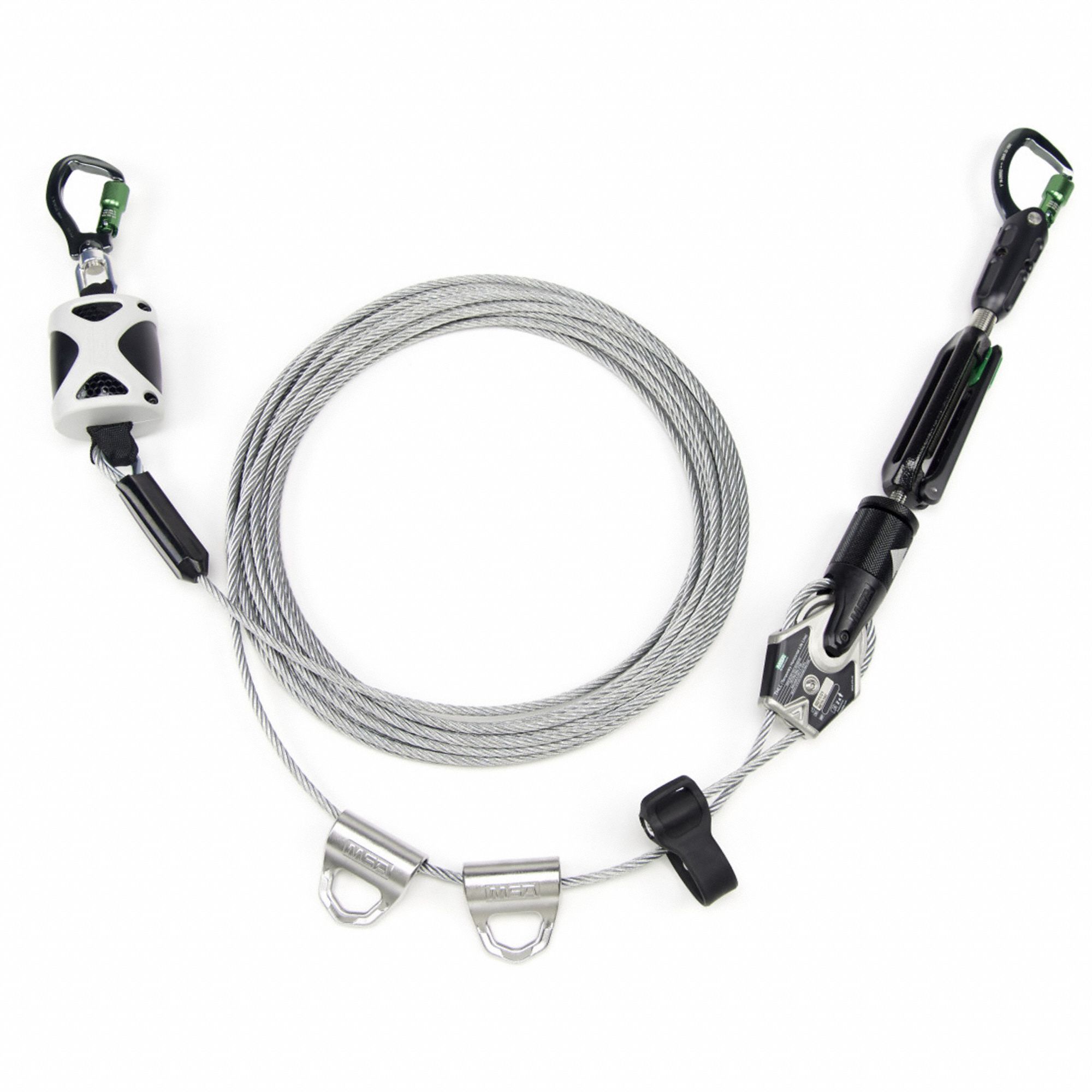 MSA, 60 ft Lifeline Lg, Temporary, Horizontal Lifeline - 794C52 ...