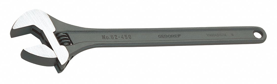 GEDORE, Adjustable Wrench,8",Black Finish - 102D85|6380640 - Grainger