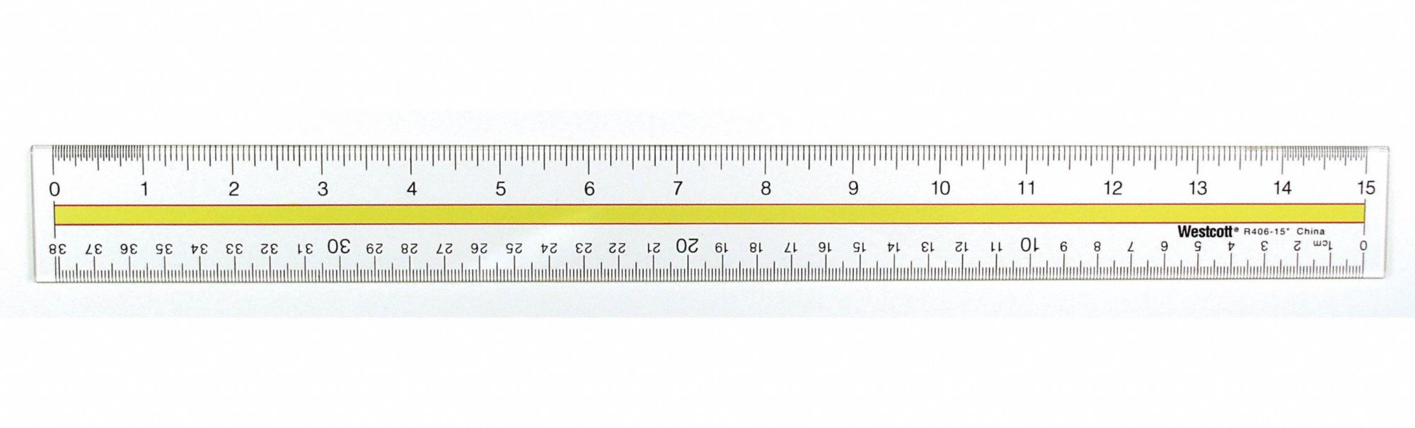 WESTCOTT, 10580, Data Highlighting Ruler, Ruler - 10F268|10580 - Grainger