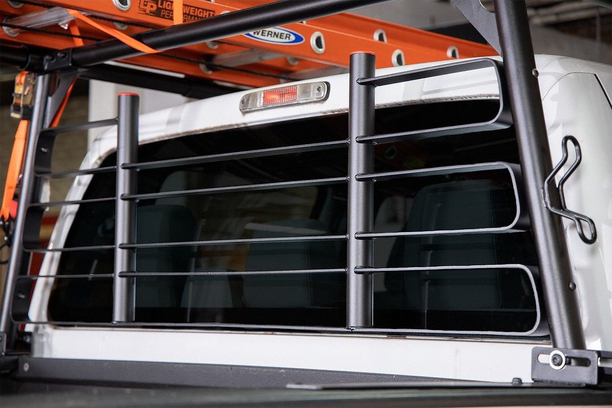 WEATHER GUARD, Steel, Mfr. No. 1275-52-02, Truck Rack Cab Protector ...