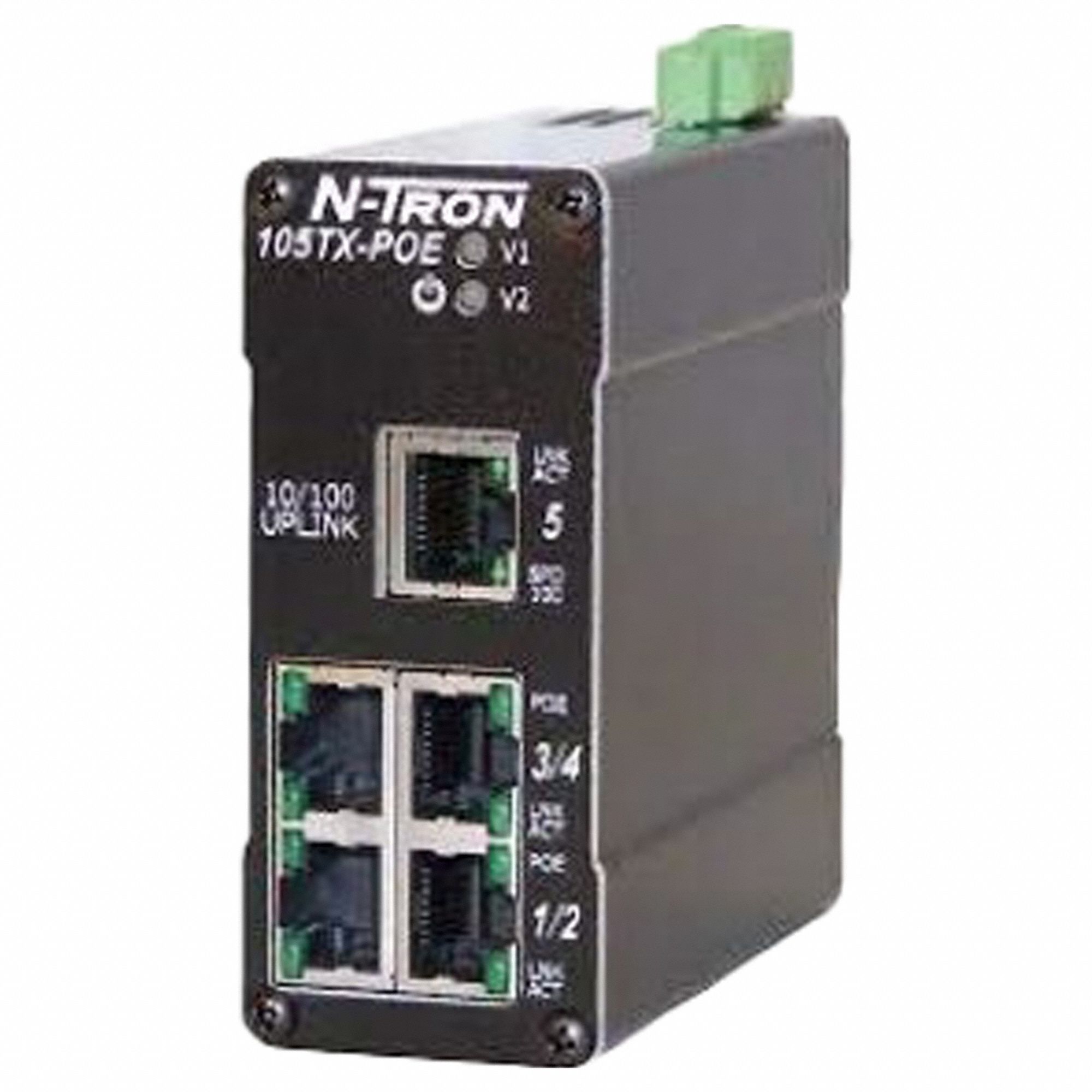 RED LION, 105TX-POE, RJ45, Ethernet Switch - 817NW4|105TX-POE - Grainger