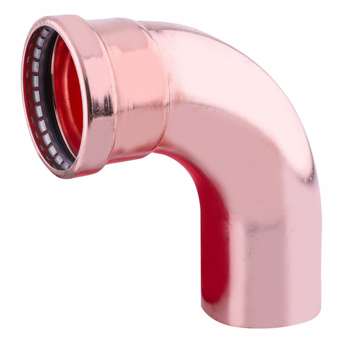 90° Elbow, 4 in CTS x 4 in Pipe size, Crimp Elbow Fitting - 816YT7 ...