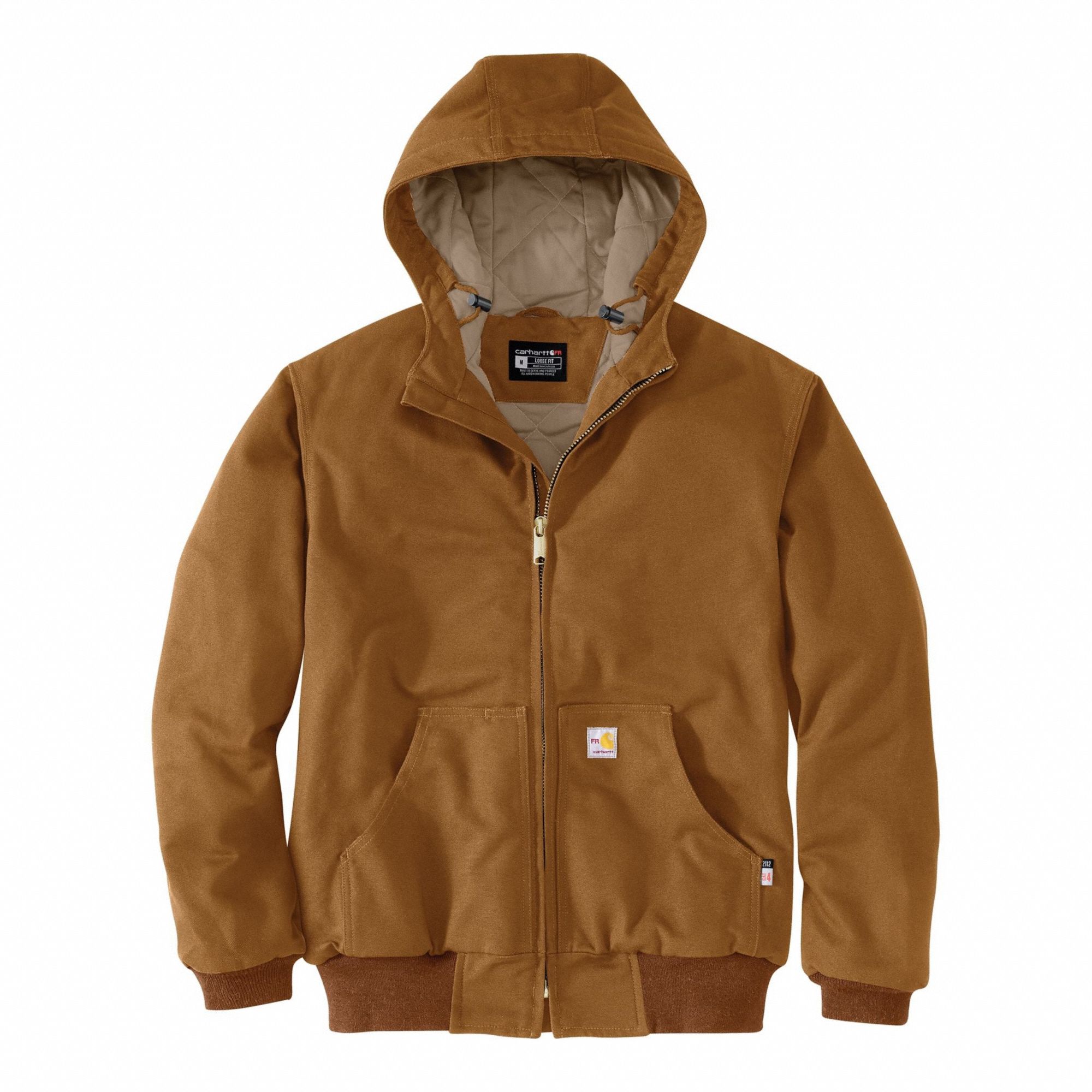 CARHARTT, 4 PPE CAT, 45 cal/sq cm ATPV, Jacket - 892K46|107076-BRNLTLL ...
