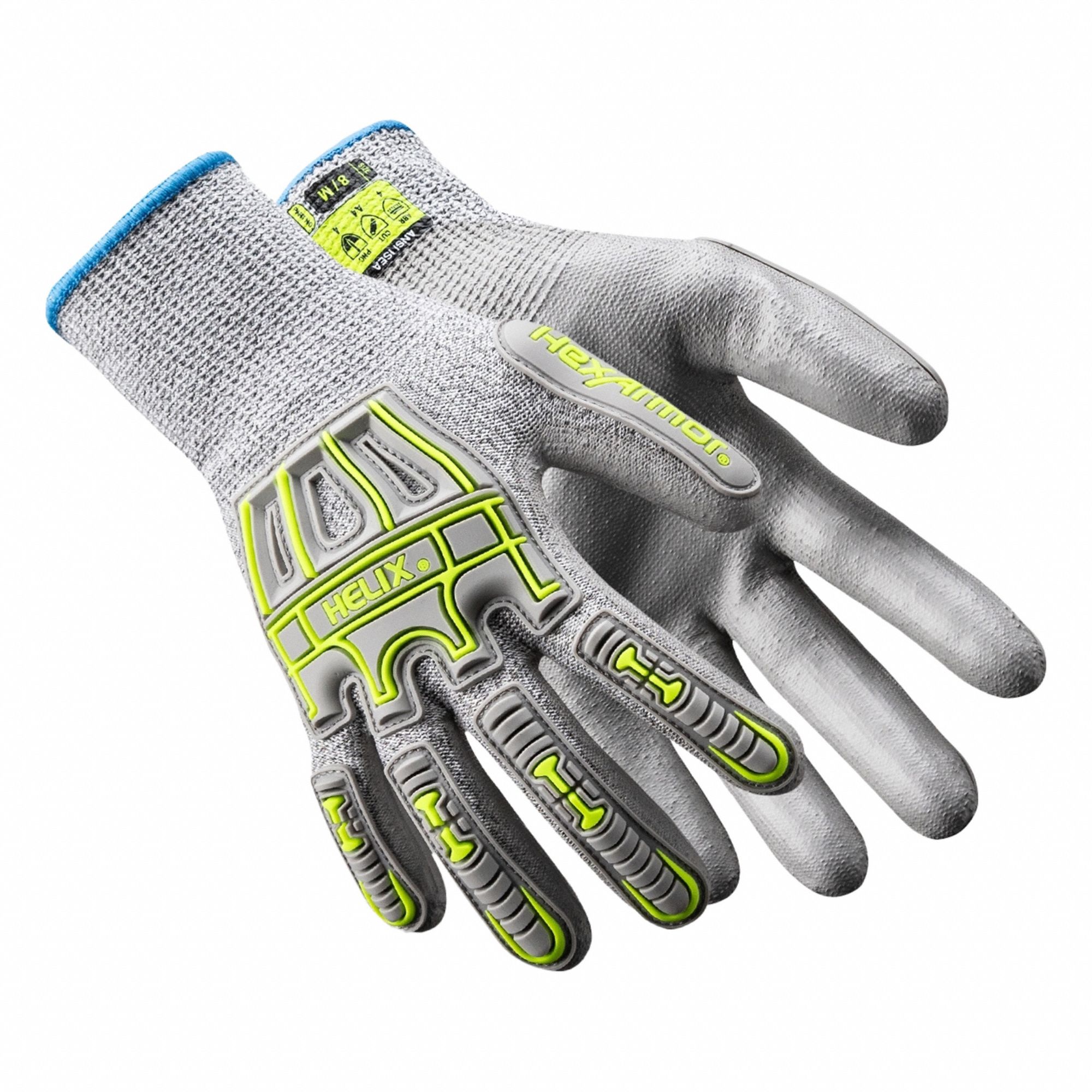 HEXARMOR, XL ( 10 ), ANSI Cut Level A4, Knit Gloves - 855T47|1074IMP-XL (10) - Grainger
