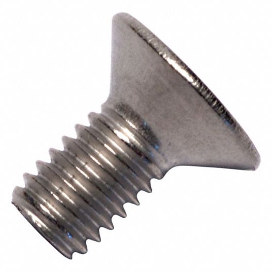 M6x1.00 Thread Size, 12 mm Lg, Machine Screw - 826K43|0107520 - Grainger