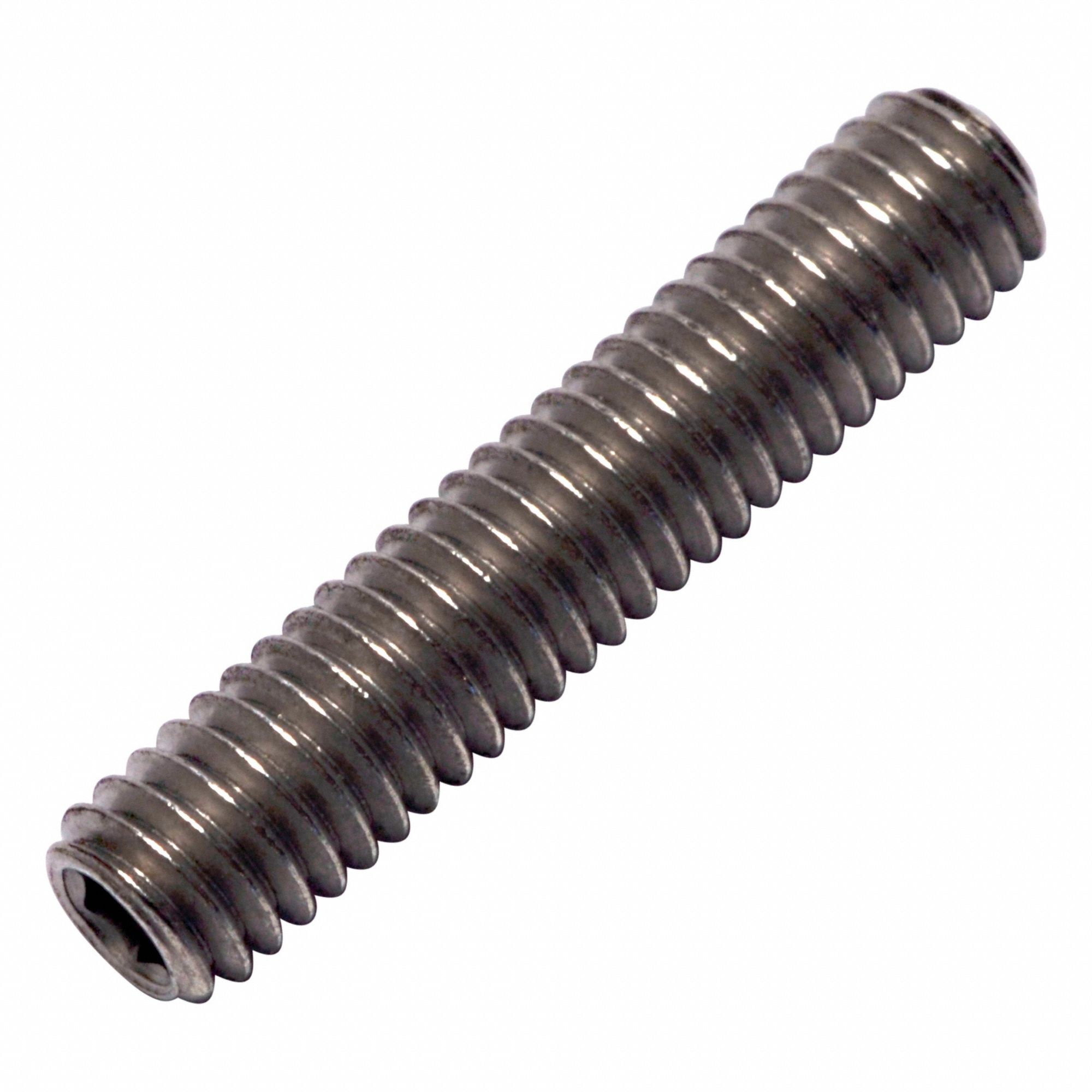 M4x0.7 Thread Size, 20 mm Overall Lg, Socket Set Screw - 826K76|0107602 ...