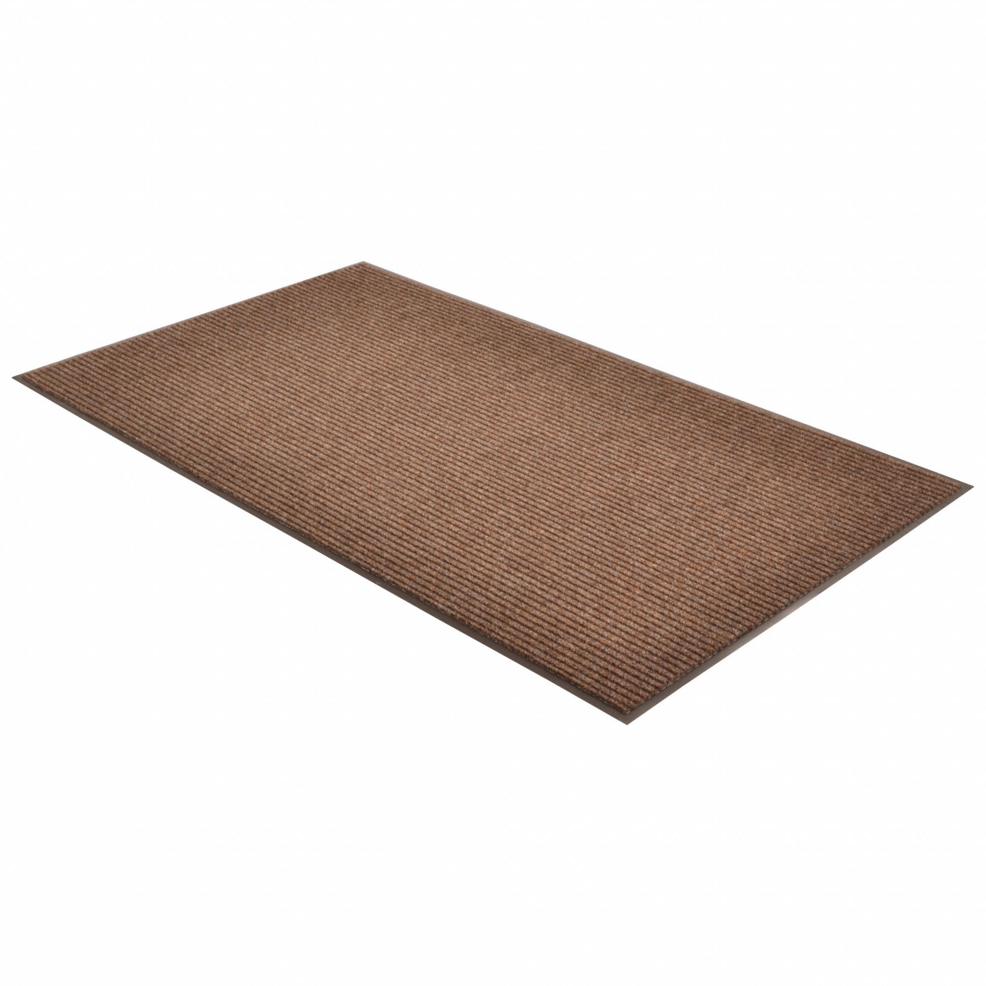 NOTRAX Entrance Mat: Ribbed, Indoor, Medium, 4 ft x 8 ft, 3/8 in Thick ...