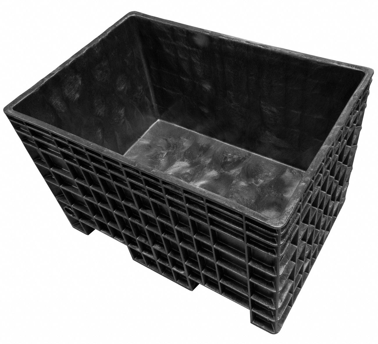 BUCKHORN Bulk Container: 13.8 cu ft, 41 5/8 in x 28 3/4 in x 27 3/4 in ...
