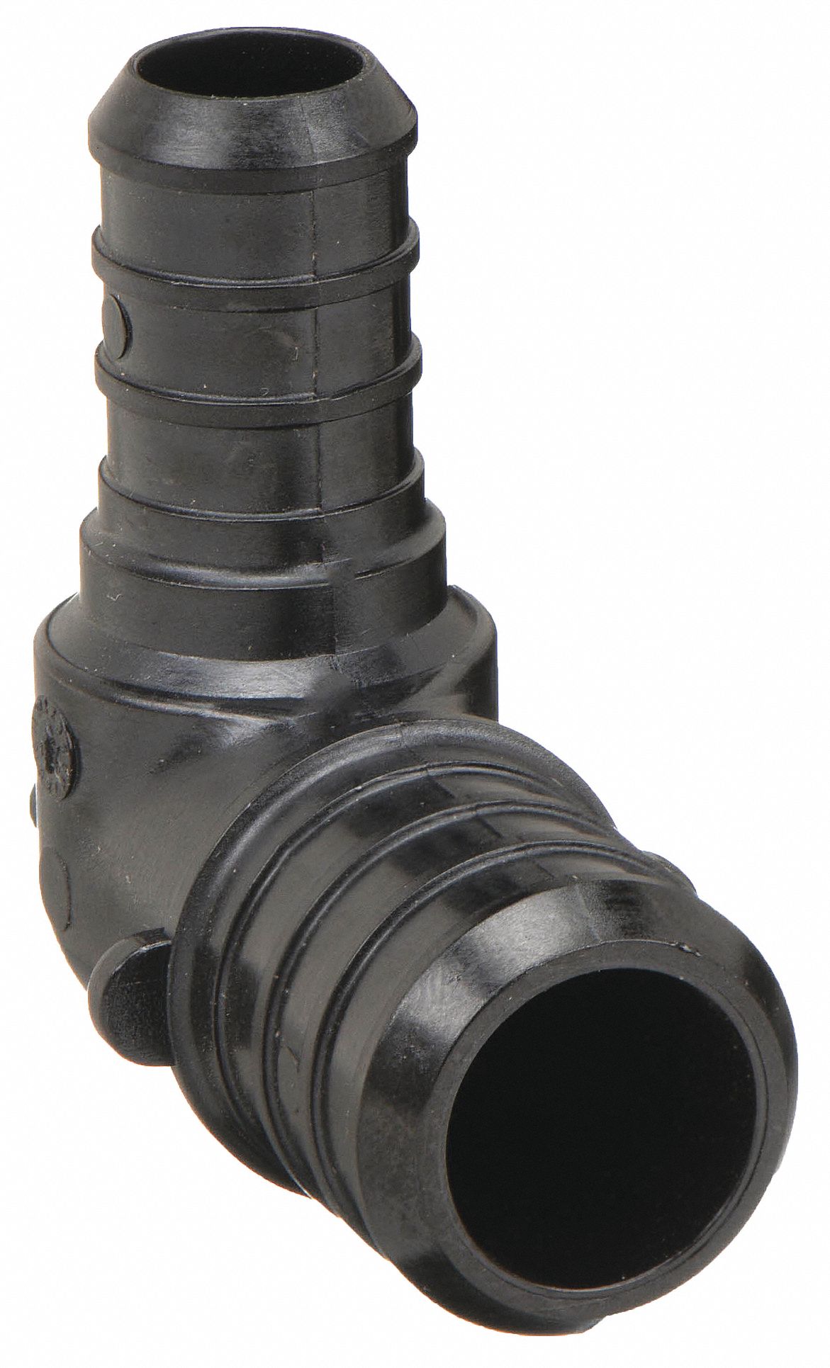 ZURN, 3/4 in ID x 1/2 in ID Size, Barbed x Barbed, Barbed Fitting Elbow ...