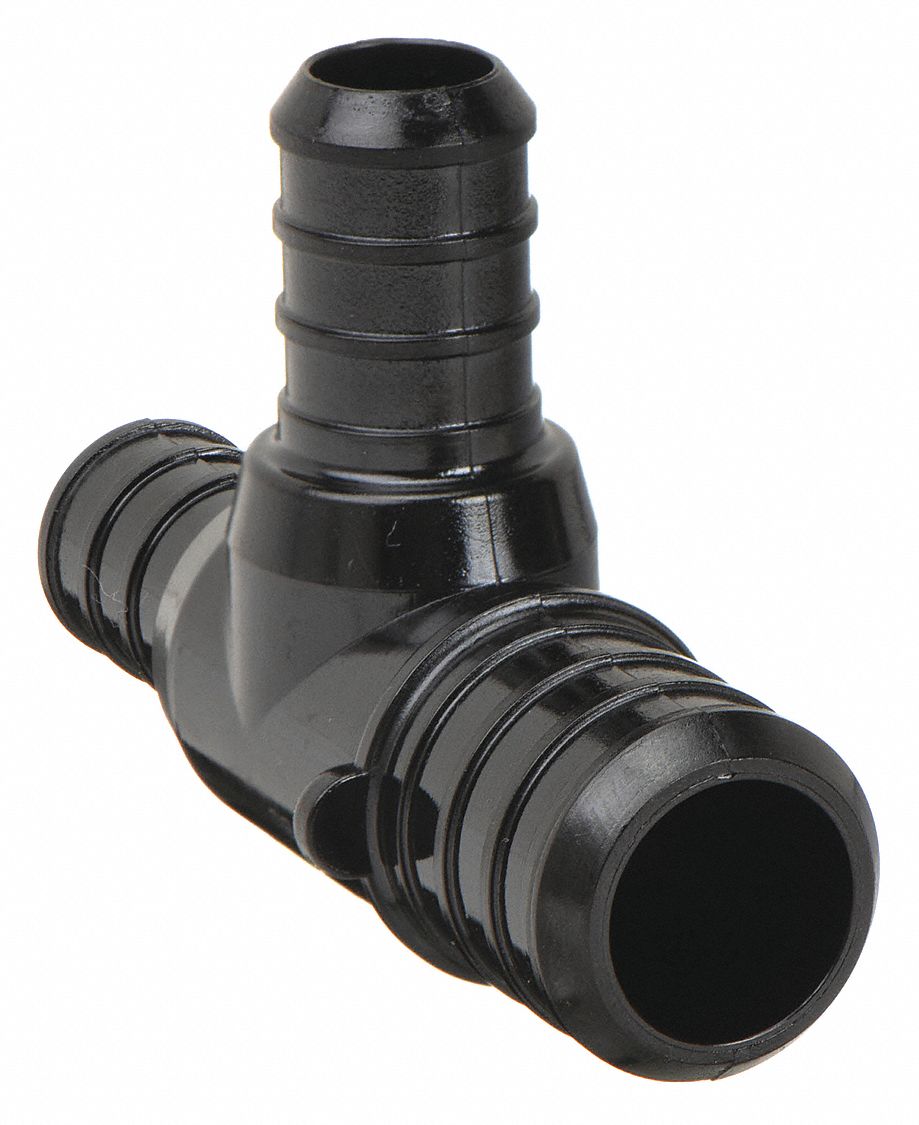 ZURN PEX, Polymer, 1 in ID, Barbed Tee - 10A569|QQPT544X - Grainger